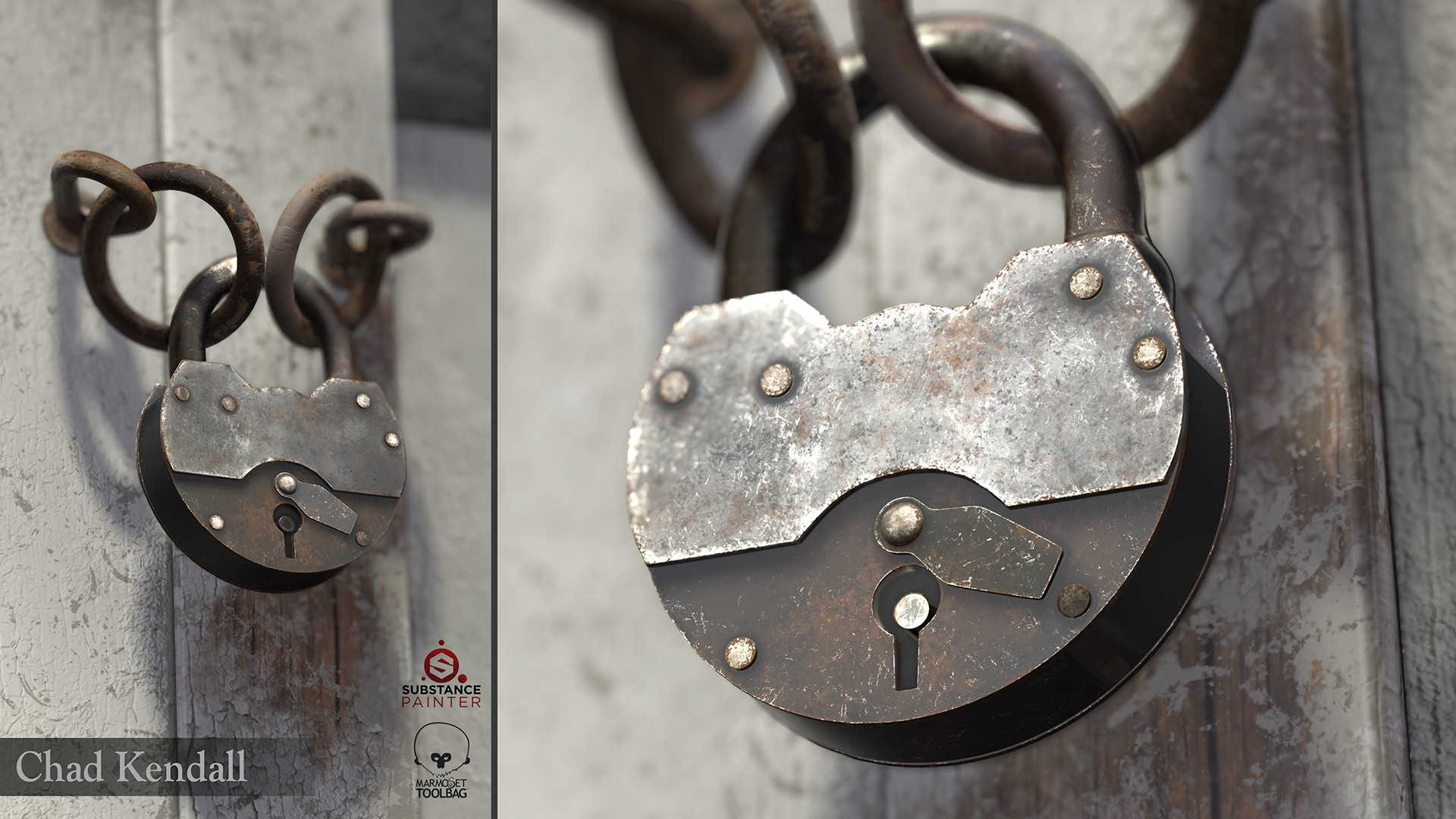 ArtStation - Padlock