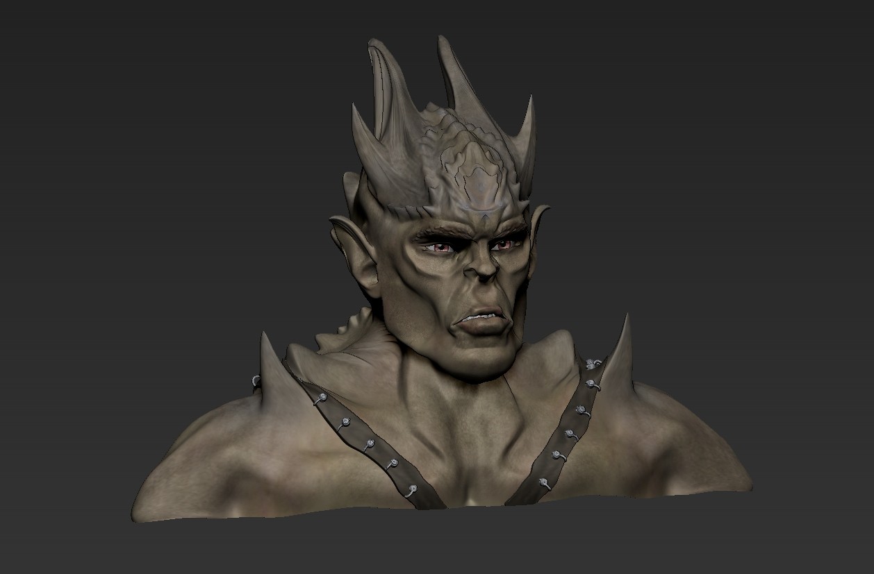 ArtStation - Orc Dragon Man