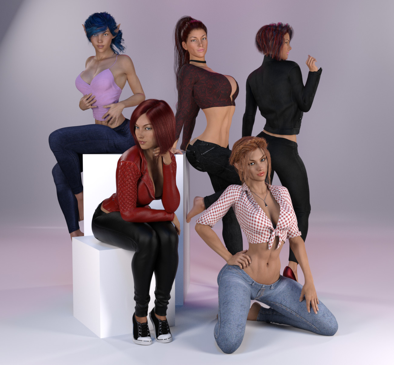 Artstation The Girls