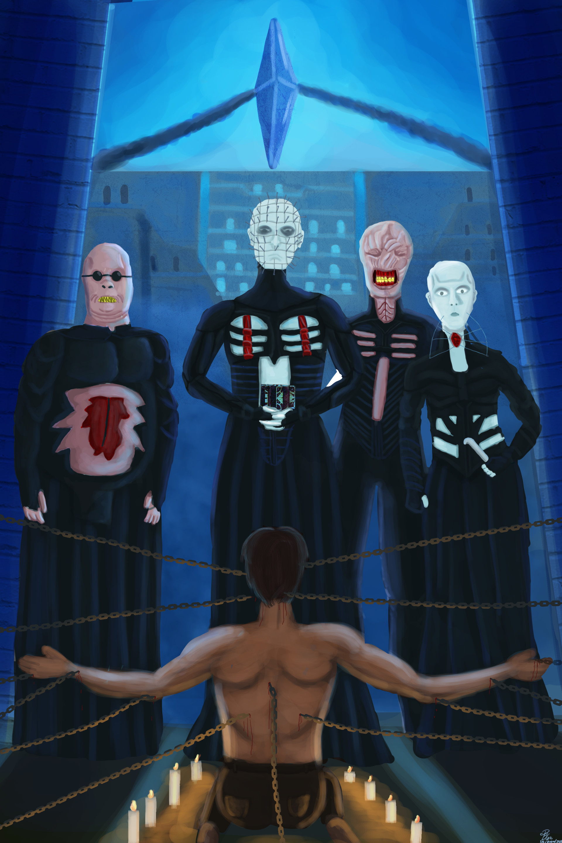 Hellraiser Cenobites Drawing