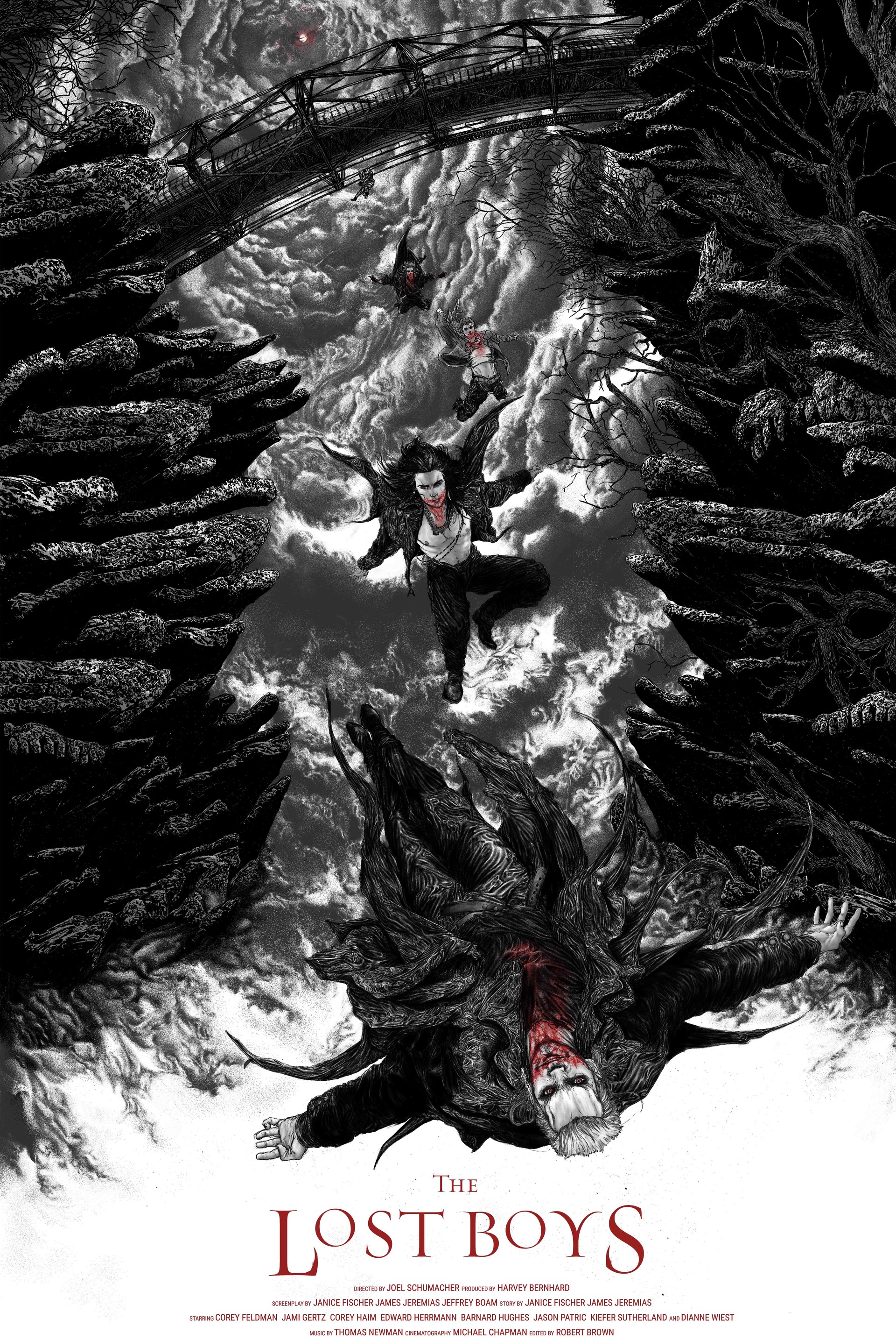 the lost boys japanese poster