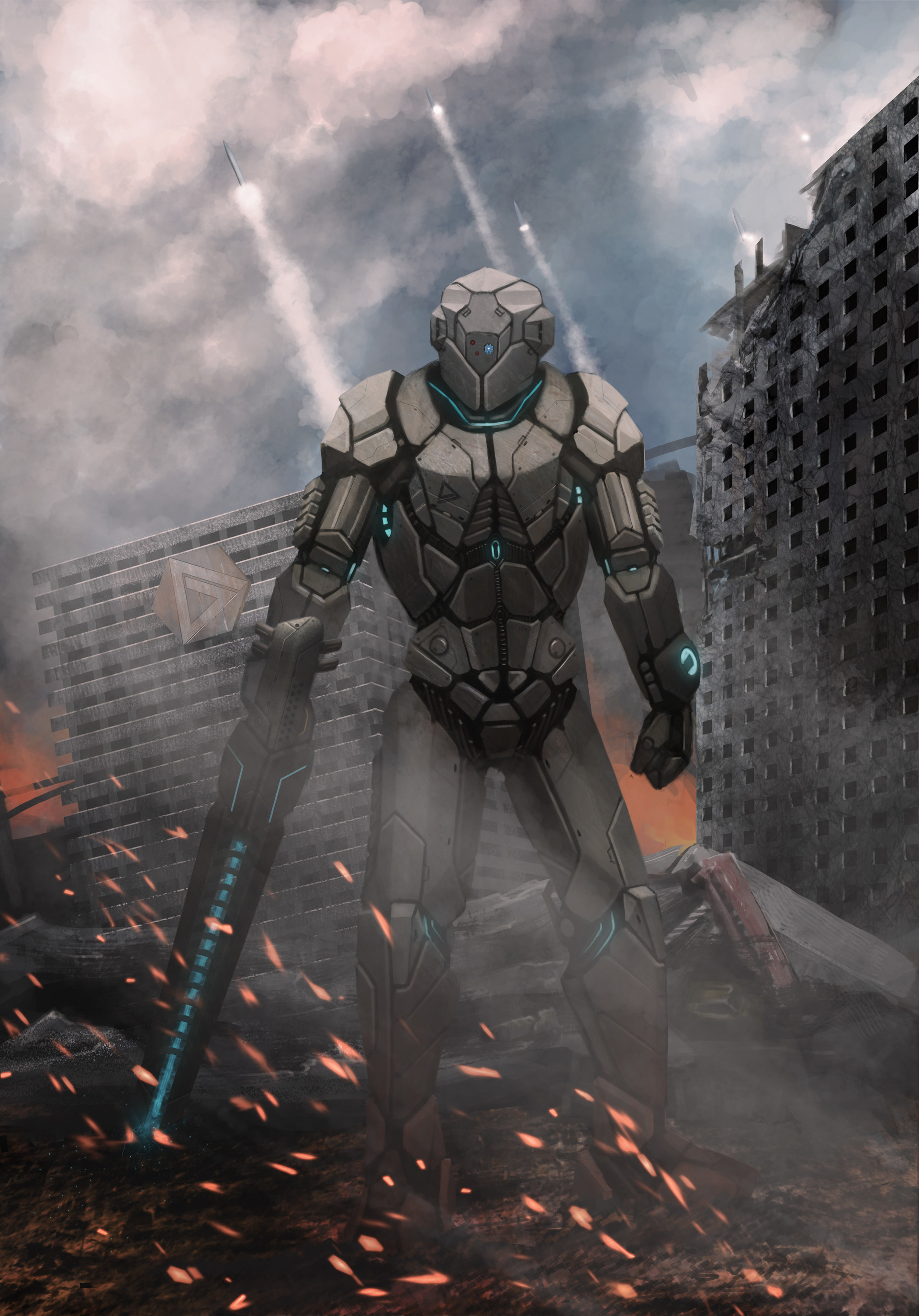 ArtStation - Robotic guard