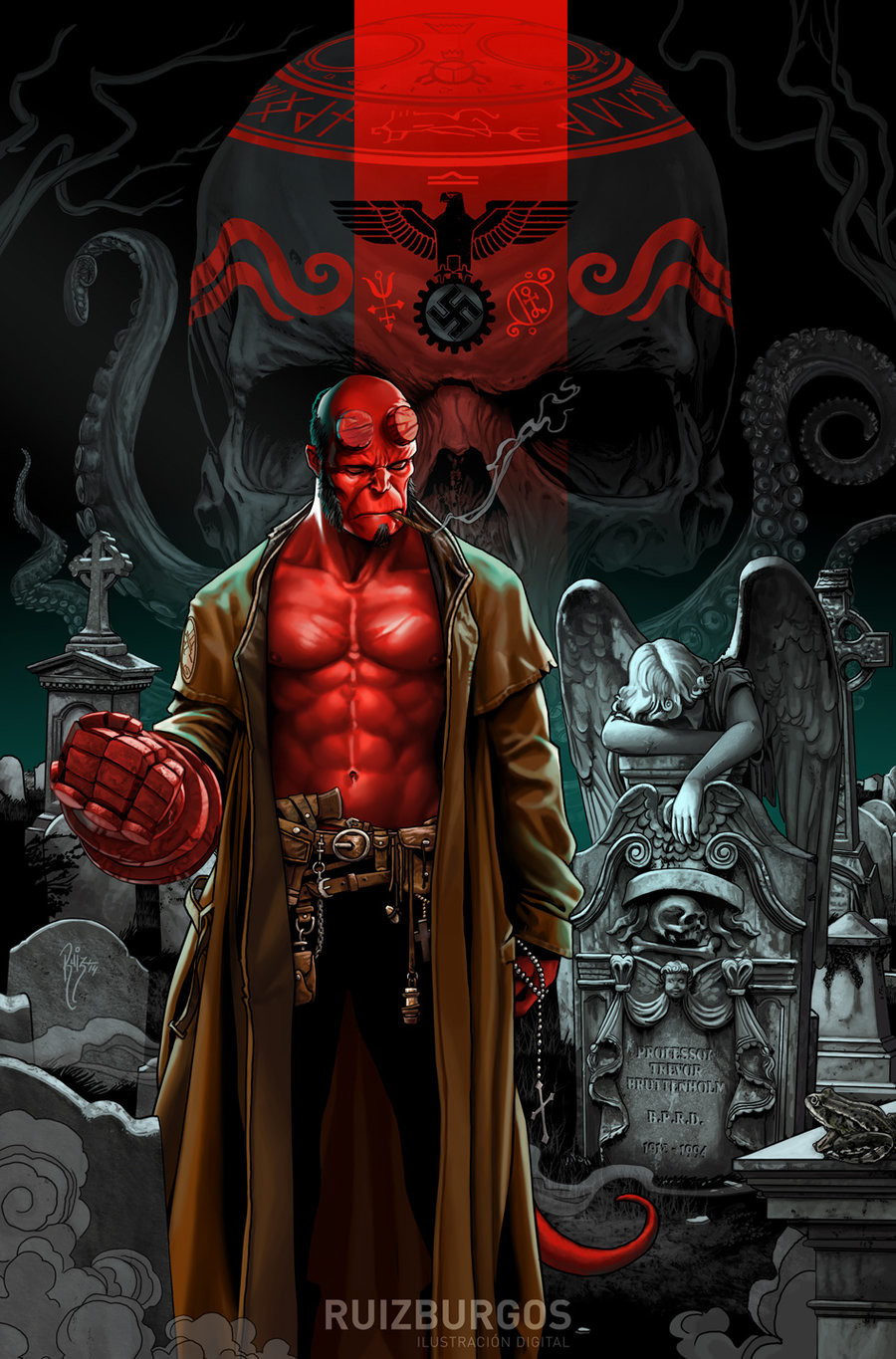ArtStation - HELLBOY 20th ANNIVERSARY