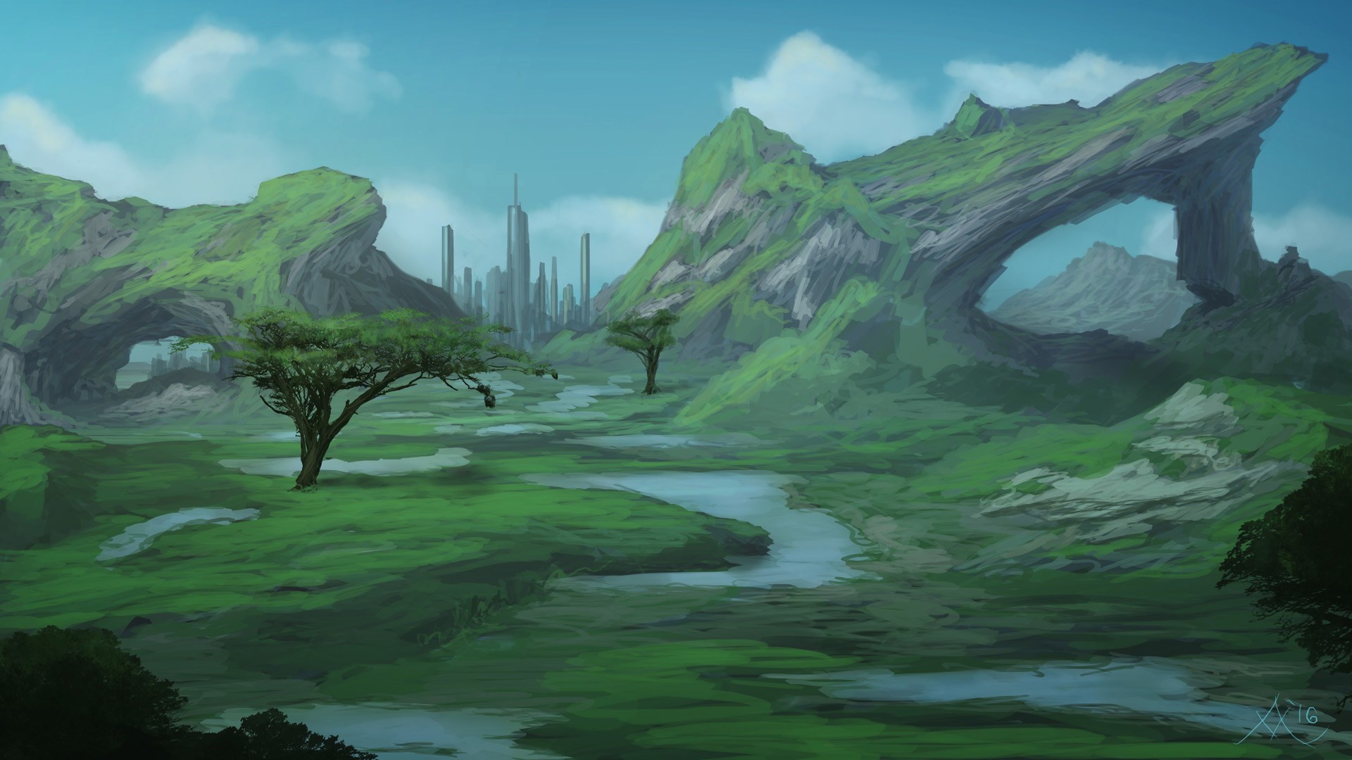 ArtStation - After the Rain