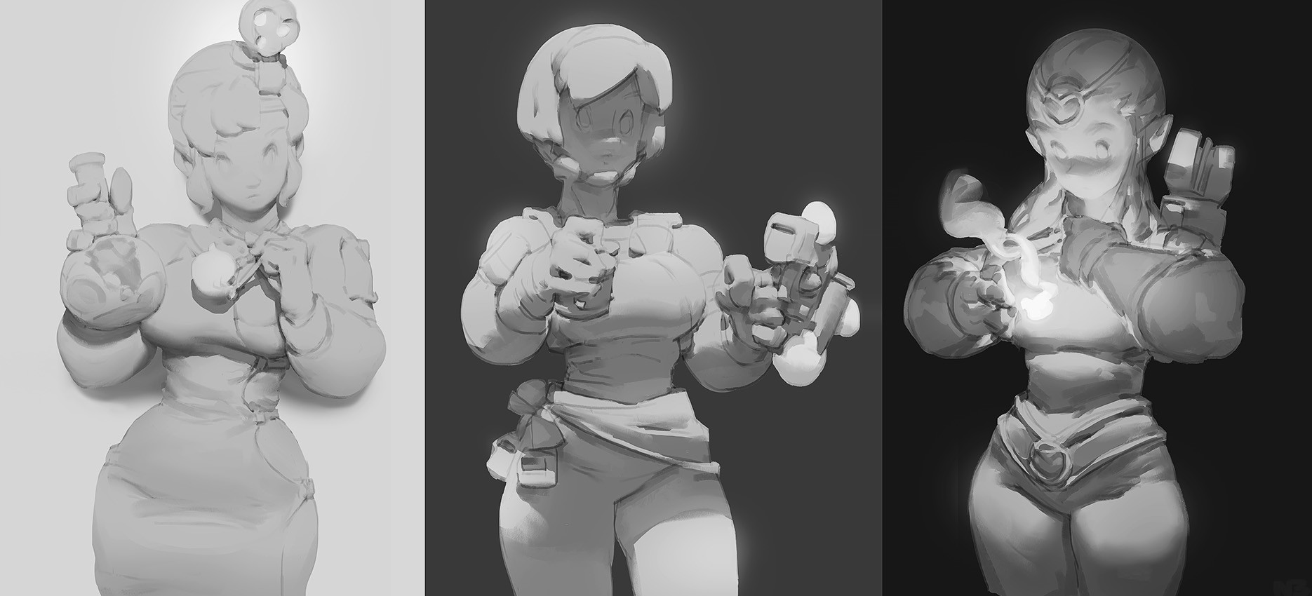 ArtStation - BW Render