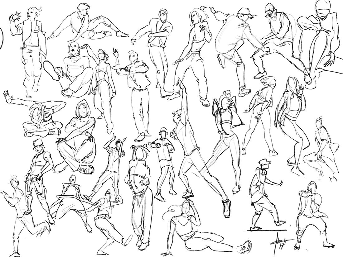 ArtStation - Studies - People