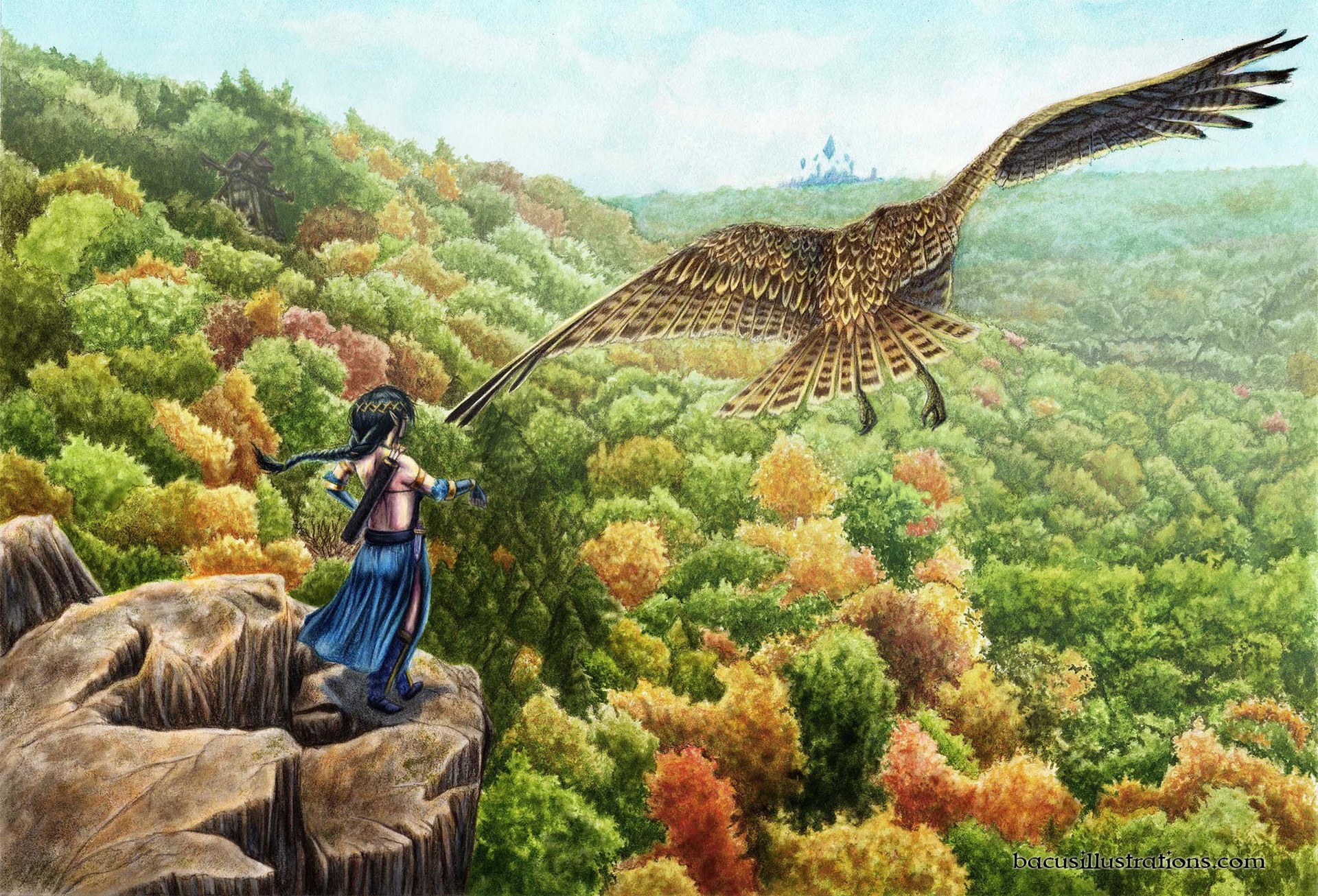 ArtStation - Forest Overlook