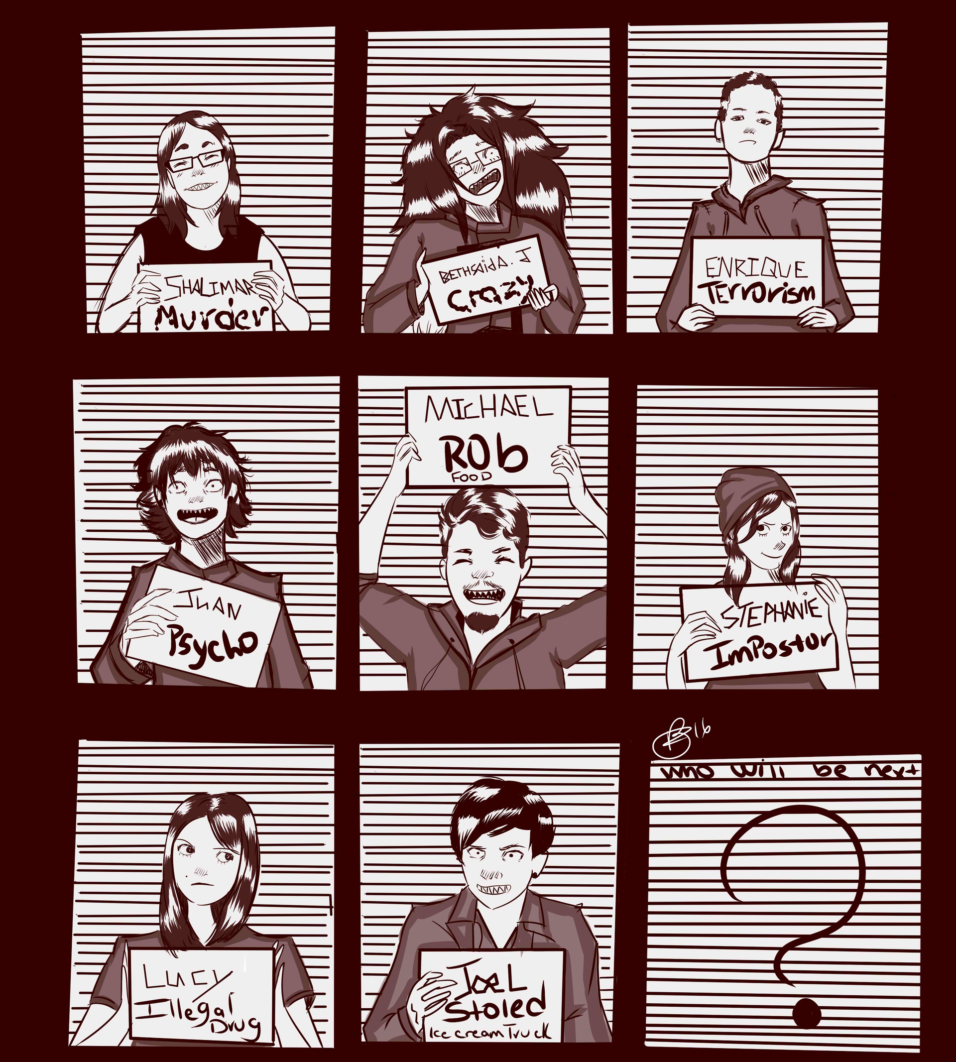 ArtStation - jail profile crime