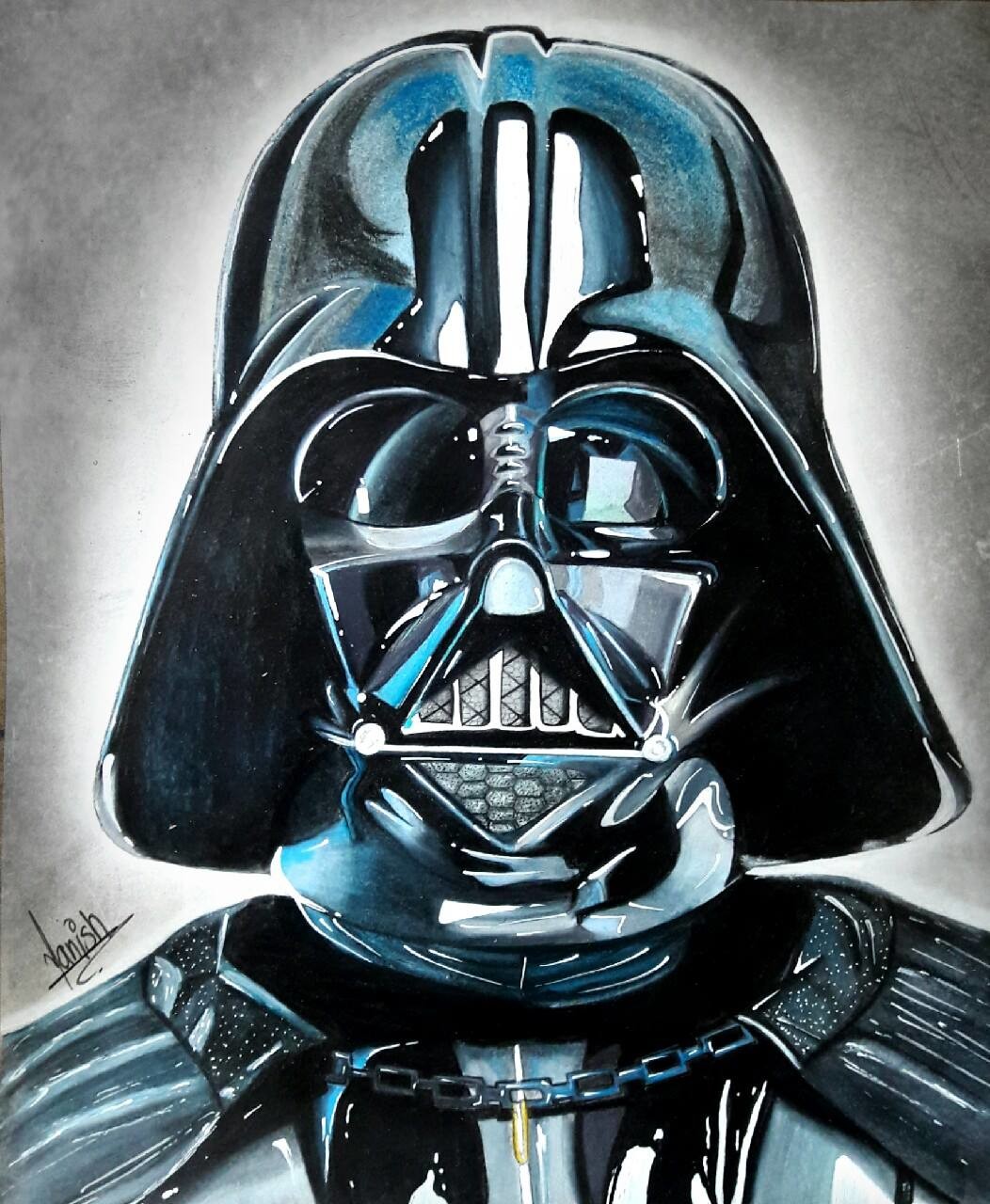 ArtStation - Darth Vader Fan Art