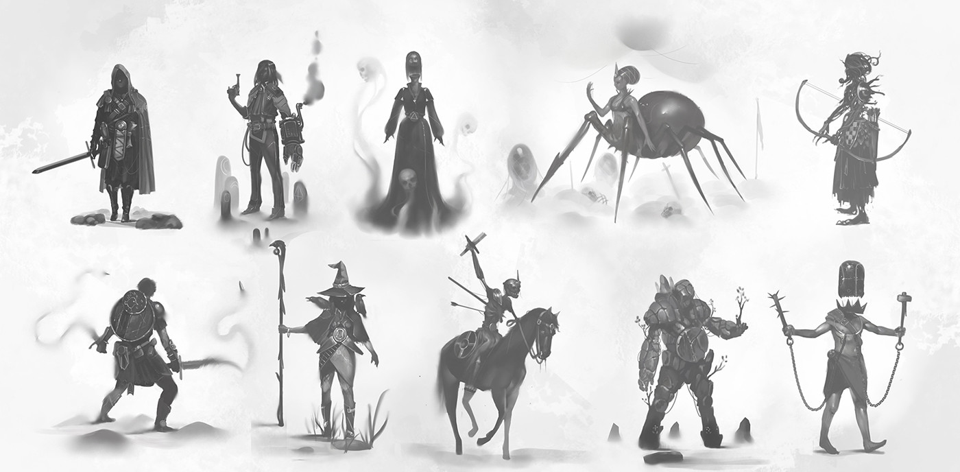 ArtStation - Character thumbnails