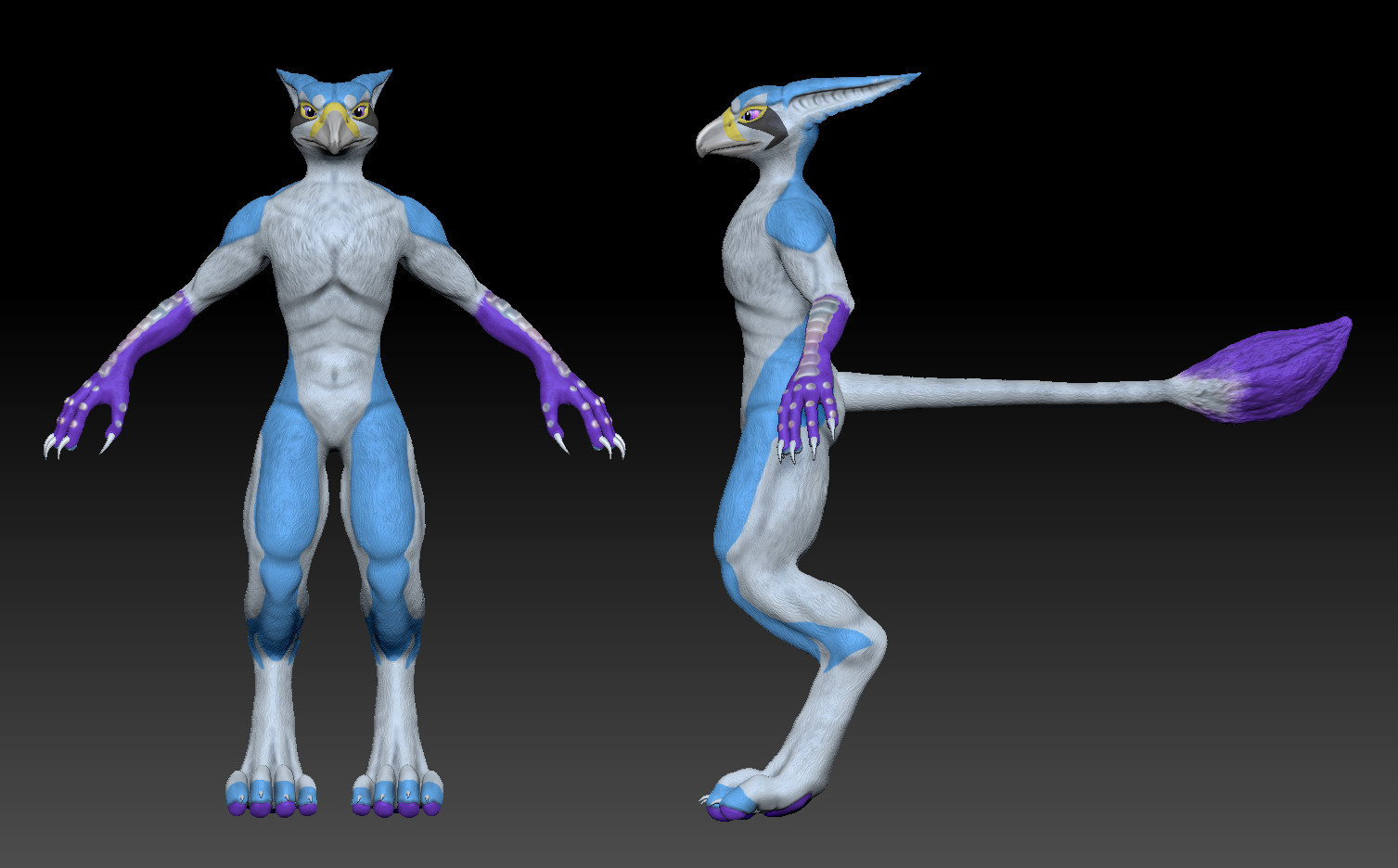 Radoslav Hristov - 3D Gryphon Character