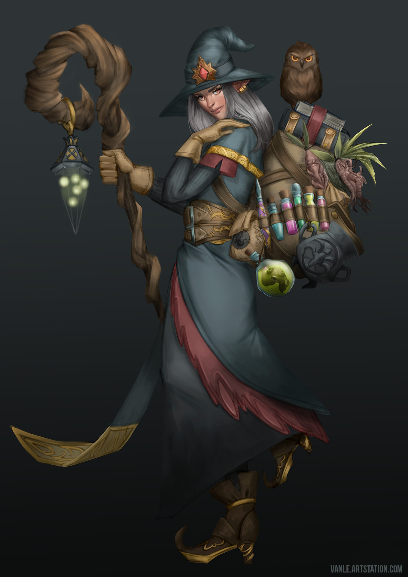ArtStation - Wandering Mage