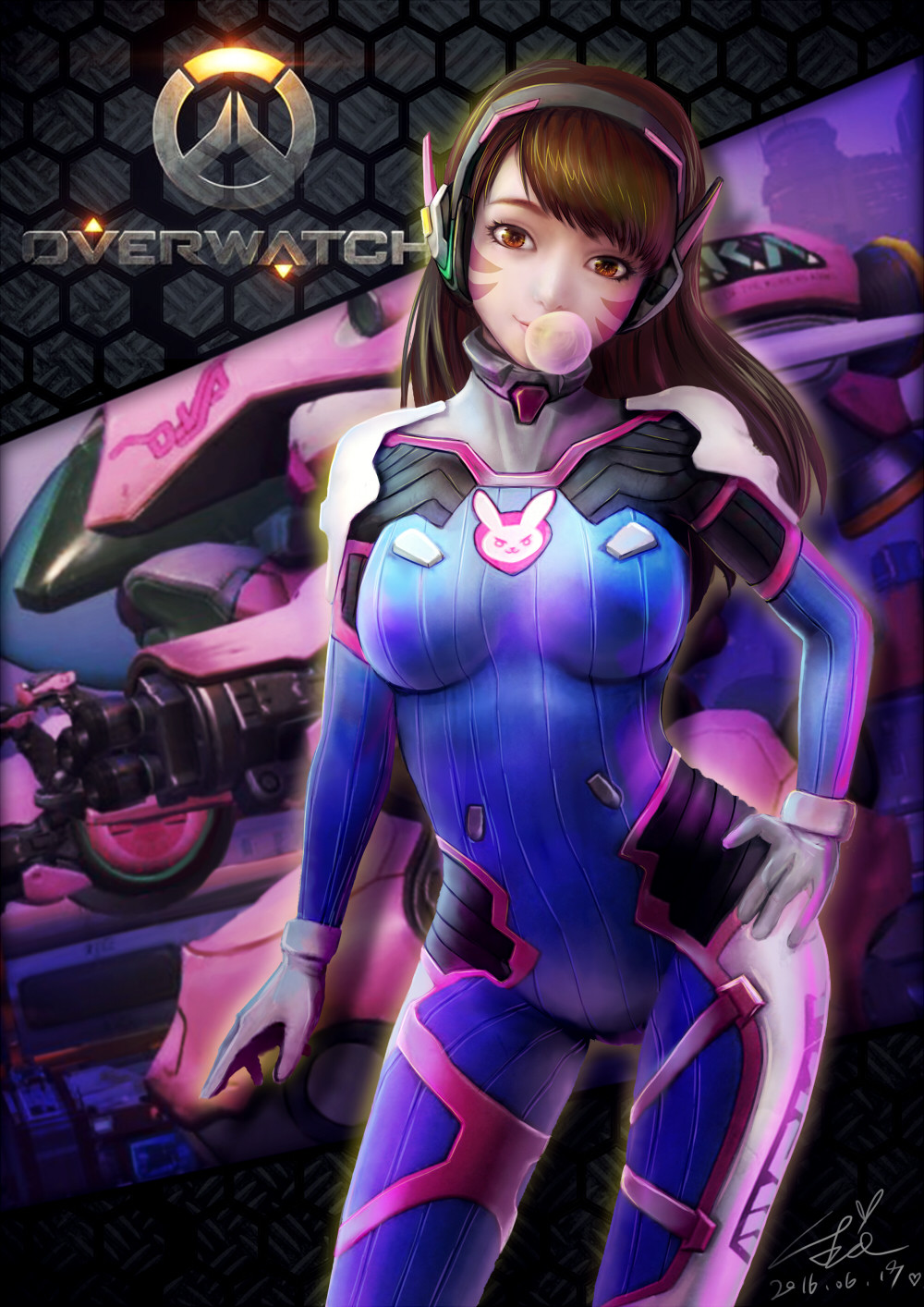 ArtStation - D.va & D.va spray