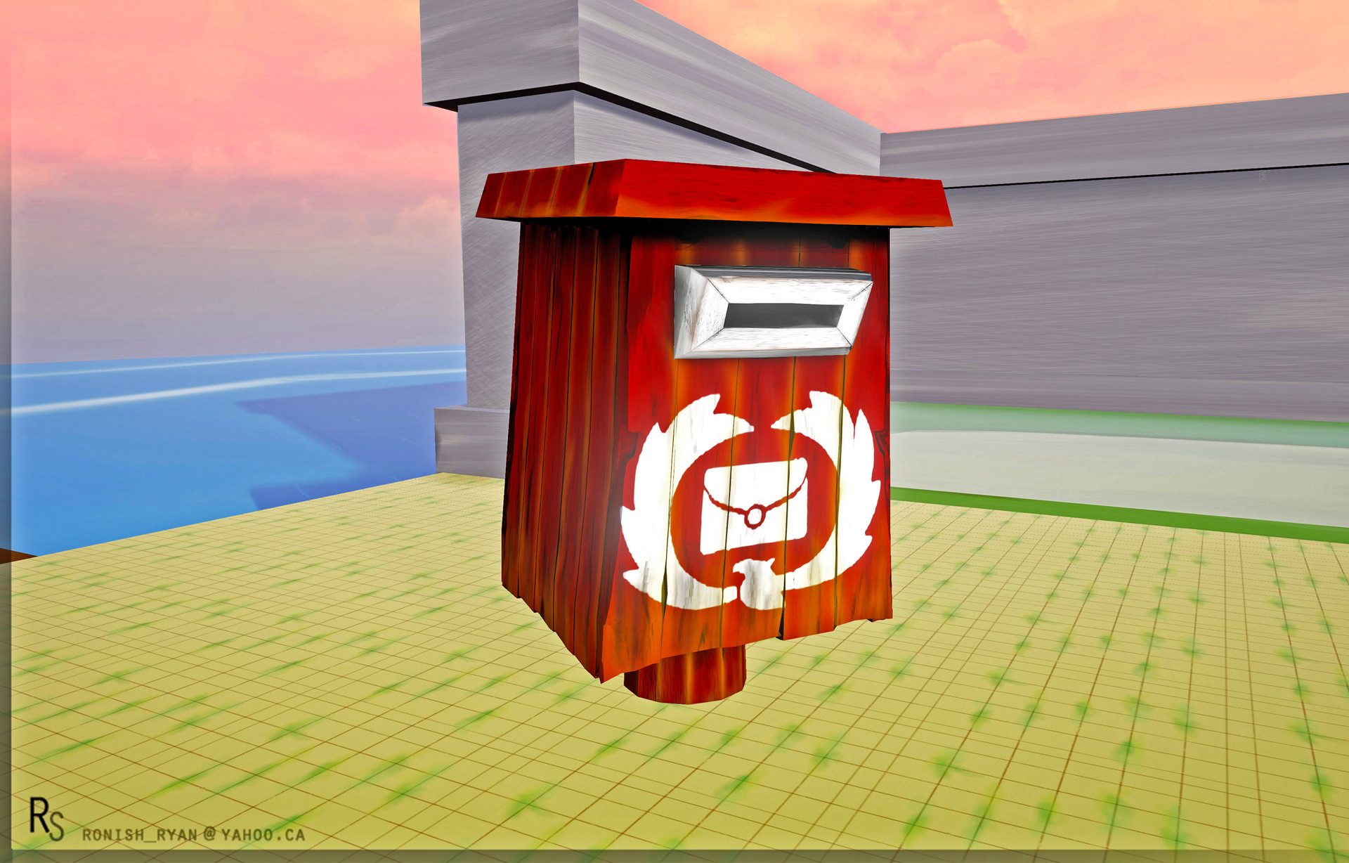 ArtStation - The Legend of Zelda: Windwaker - Letter Box