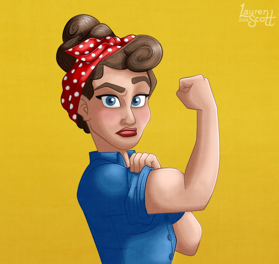 ArtStation - Rosie the Riveter