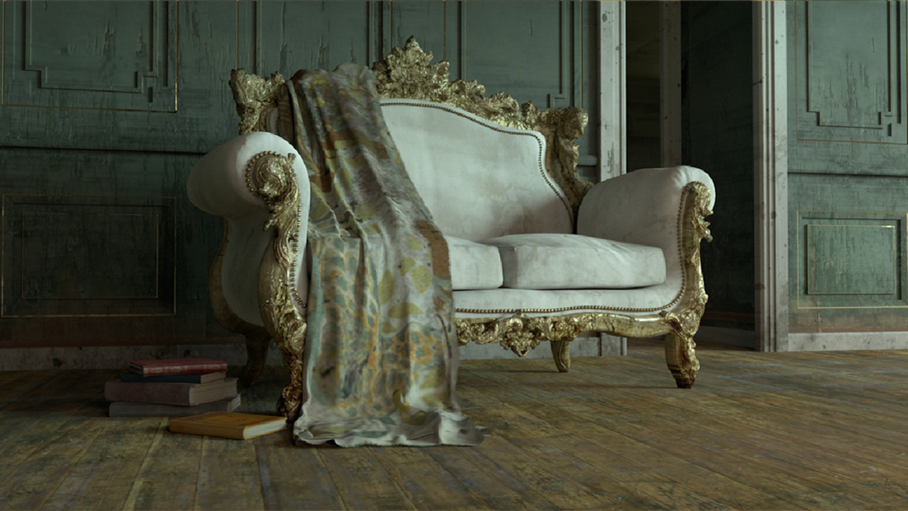 Constance Bensen - Rococo Couch