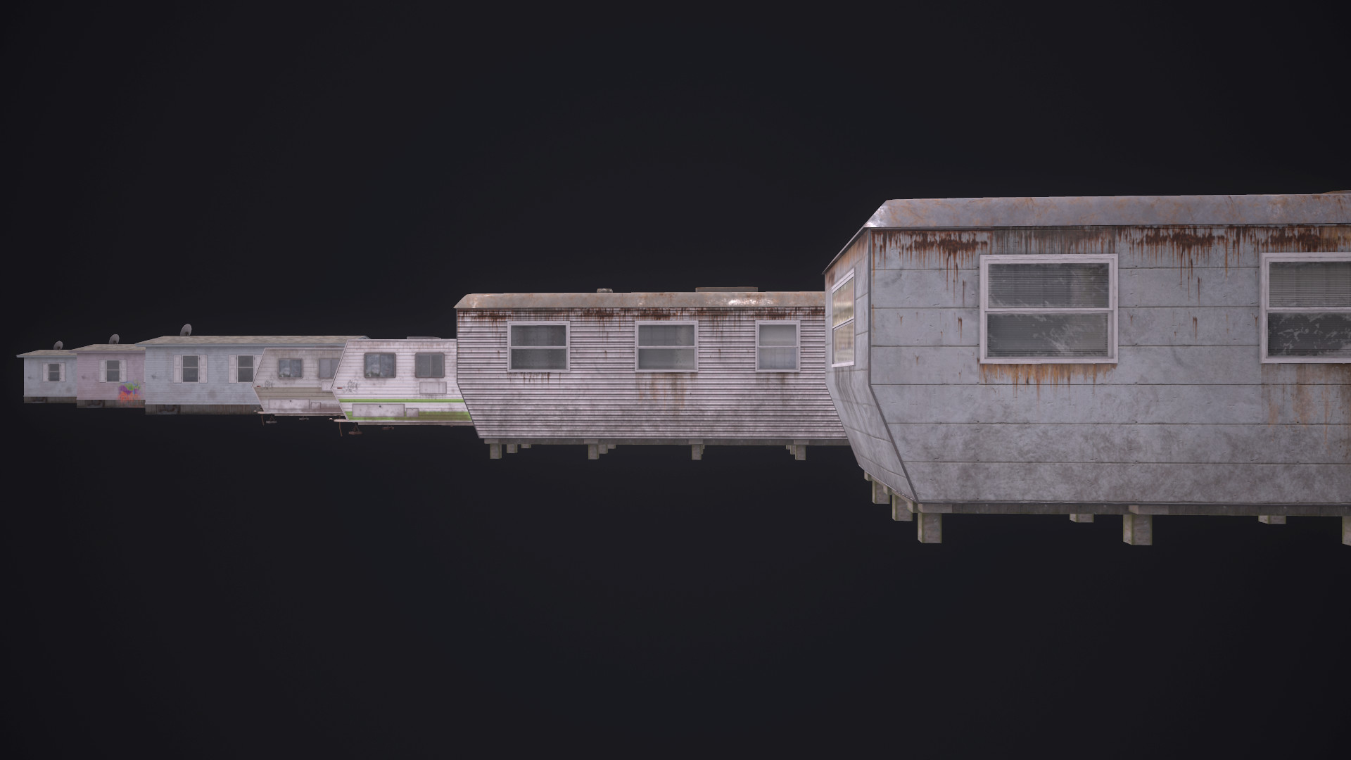 ArtStation - Trailer park(for unity engine project)