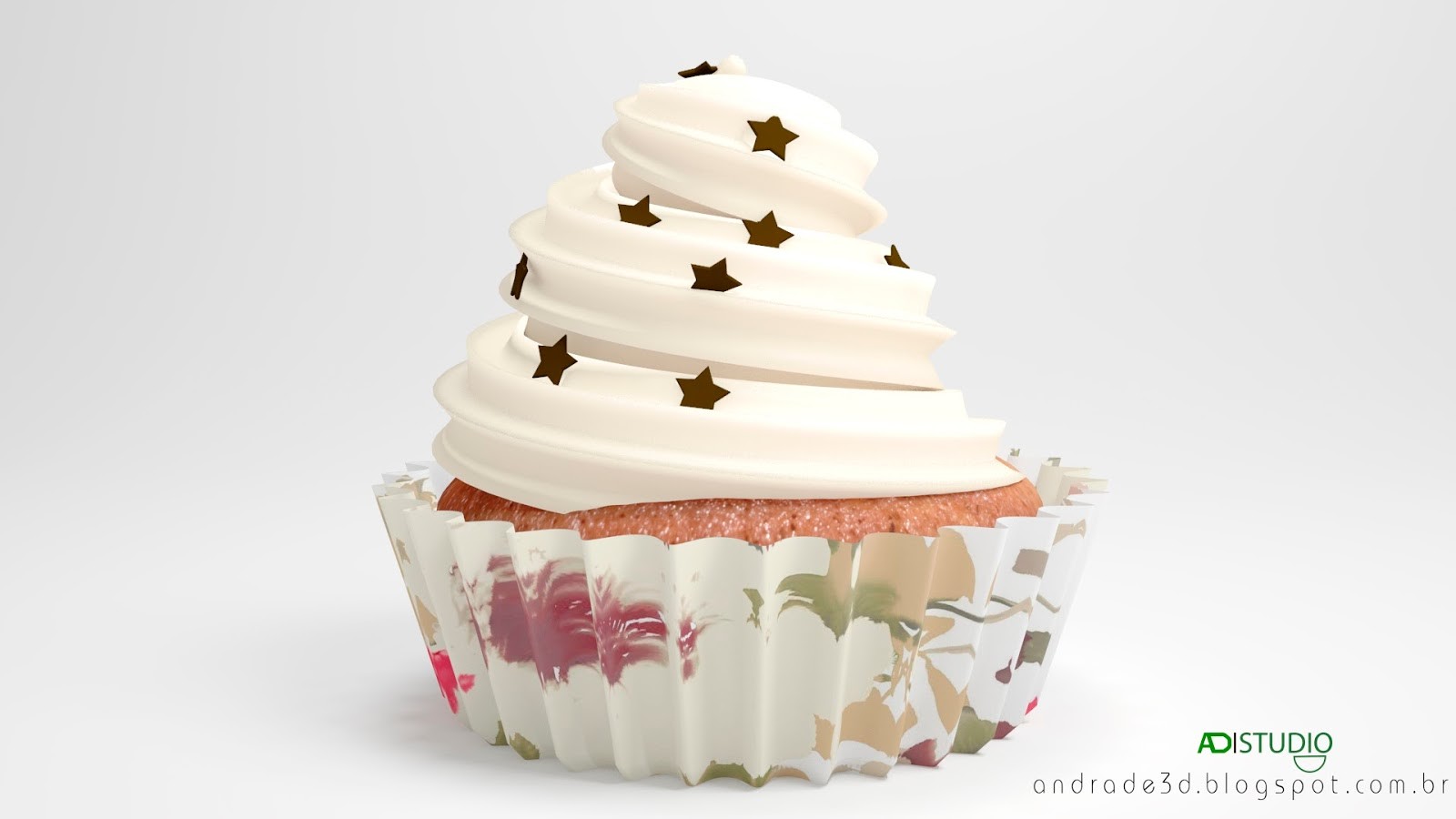 ArtStation - Cupcake 3D