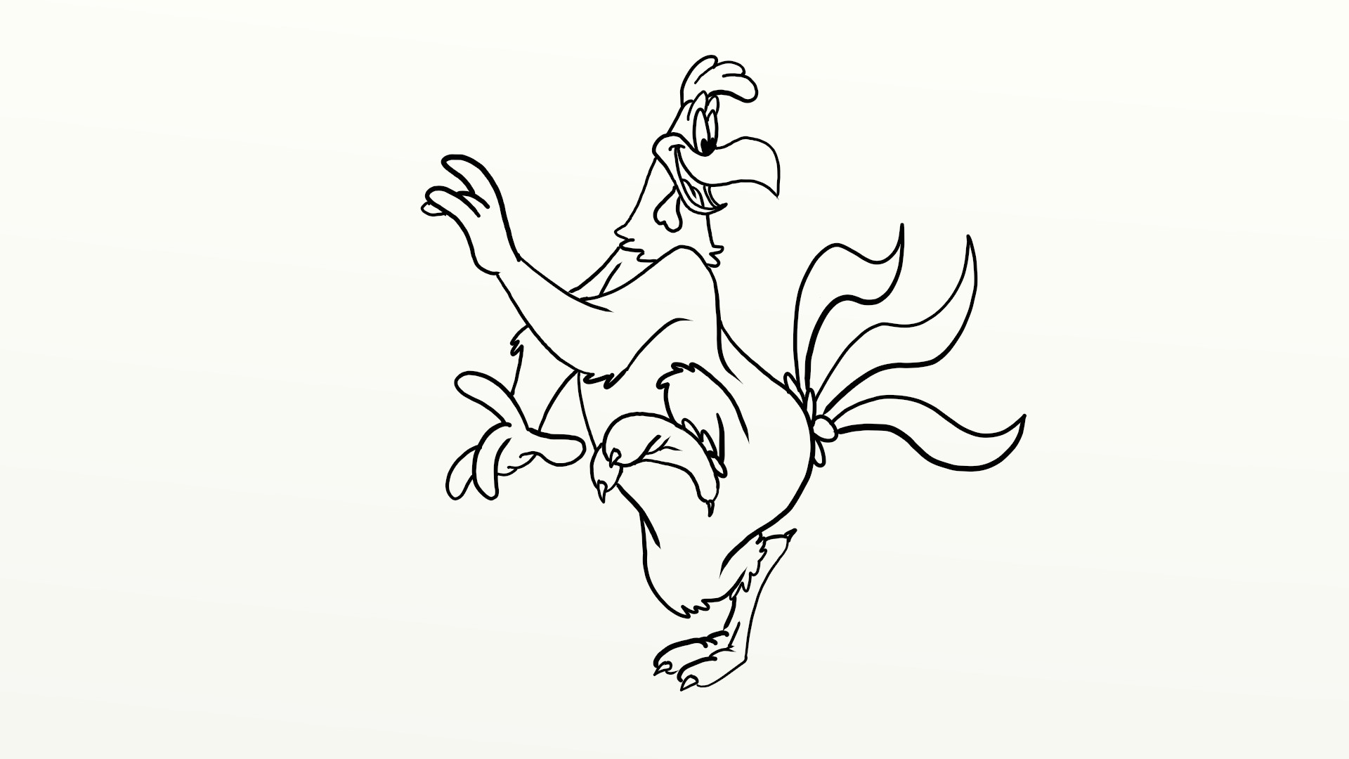 foghorn and leghorn coloring pages