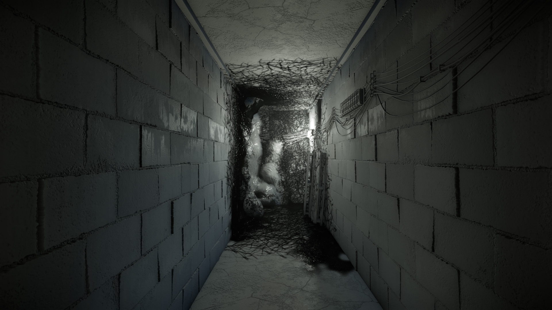 resident evil 7 wall