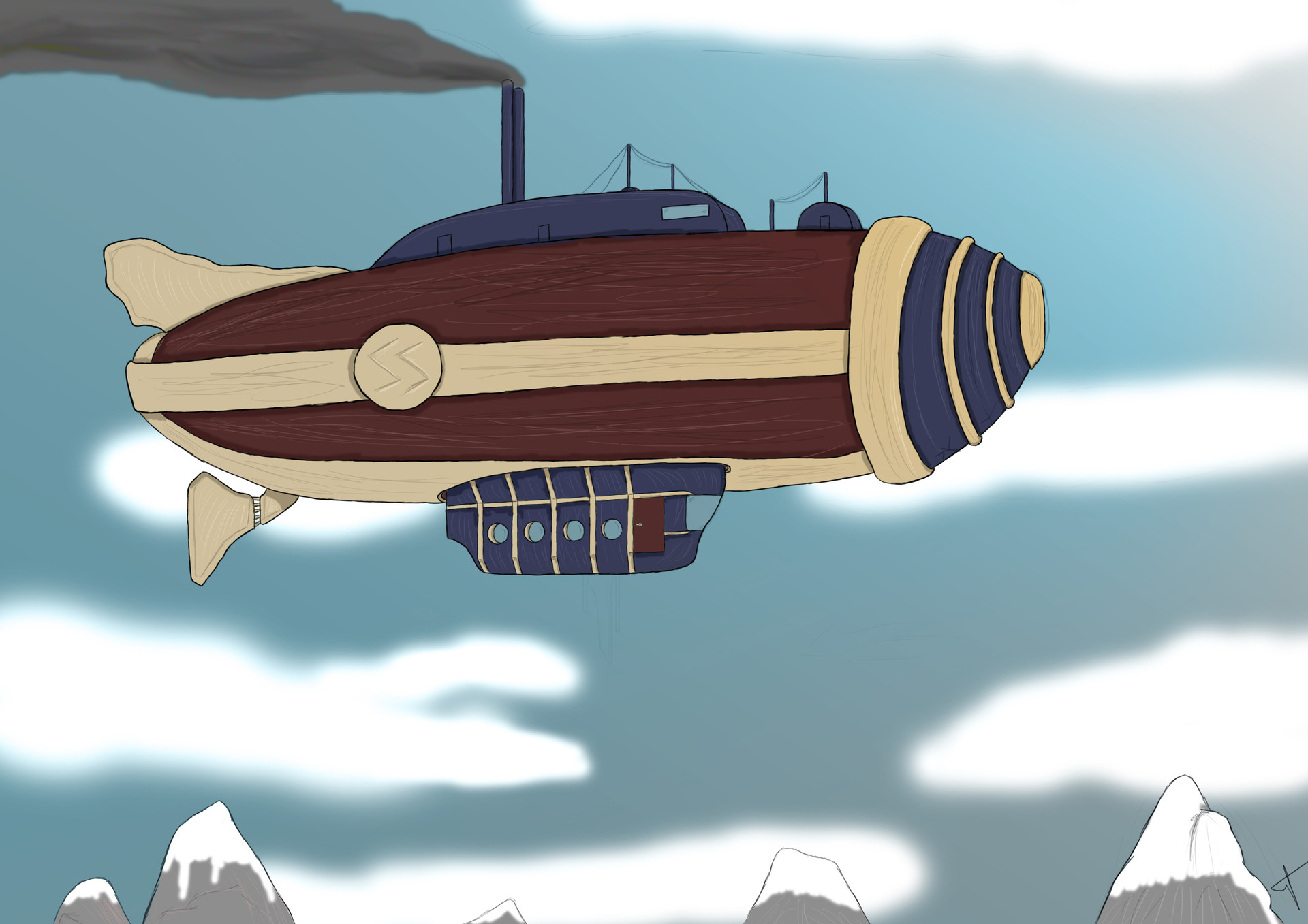 ArtStation - Zeppelin