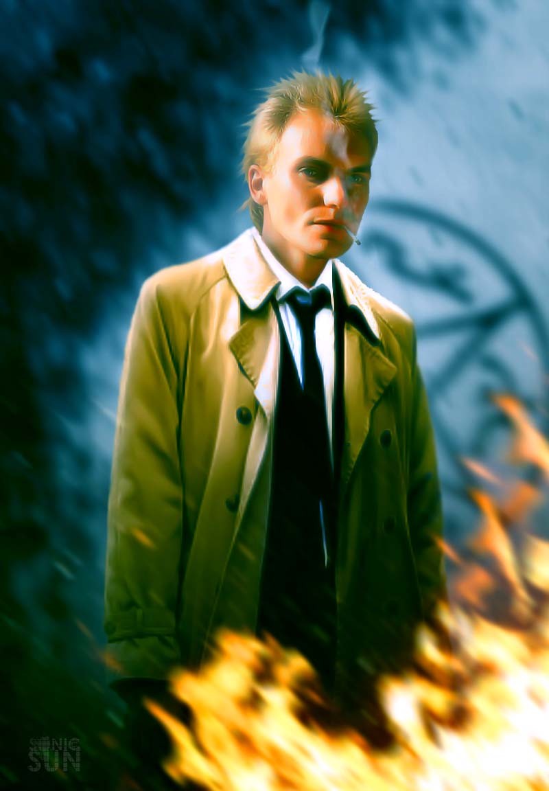 ArtStation - Classic John Constantine: Hellblazer