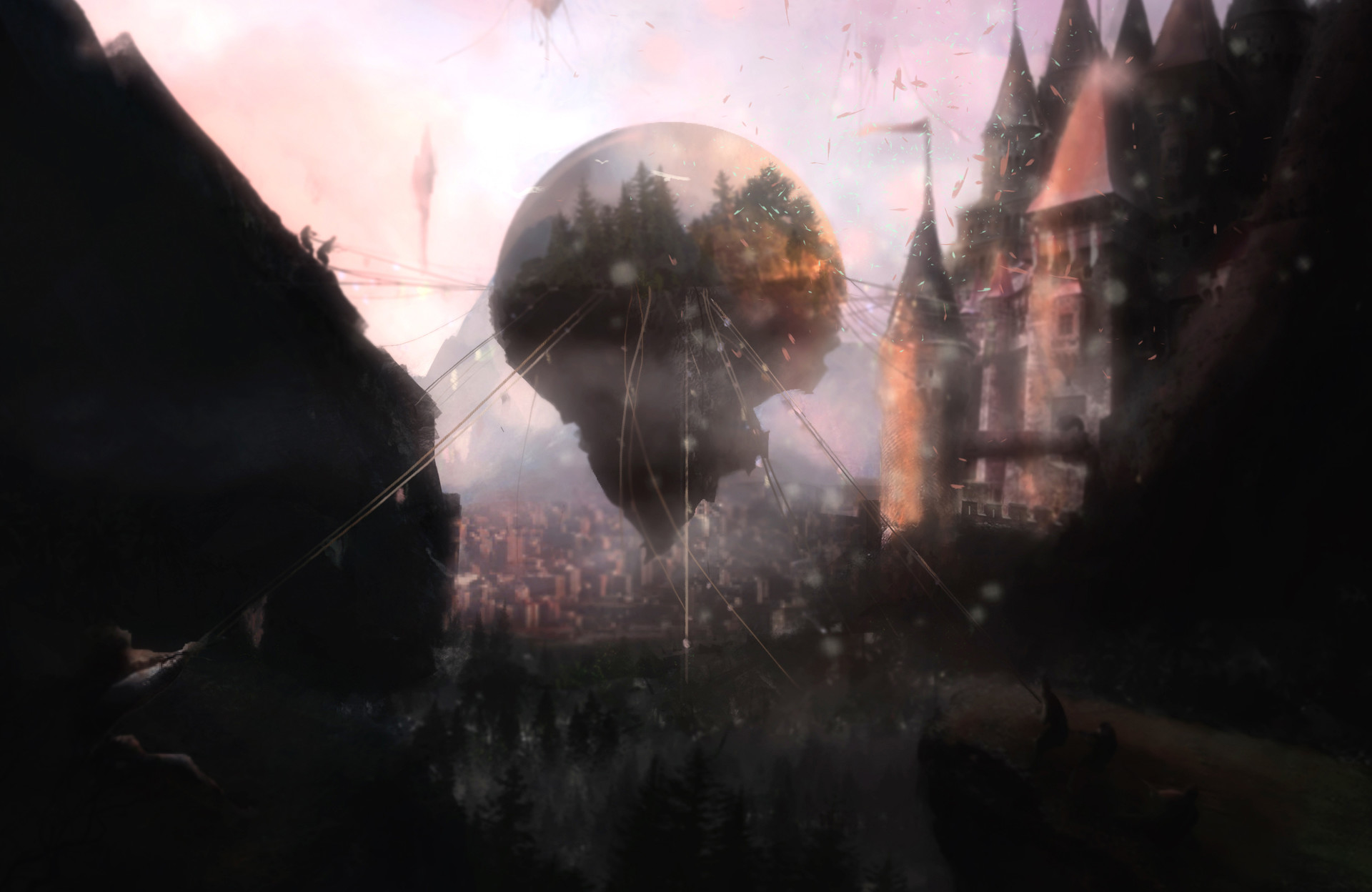 ArtStation - Floating Lands