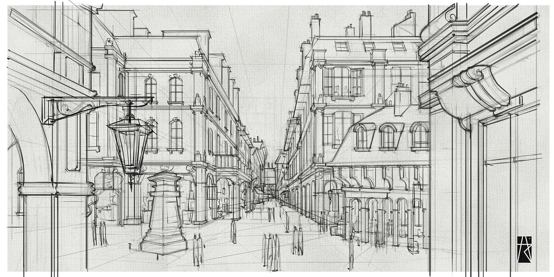 ArtStation - perspective_drawing