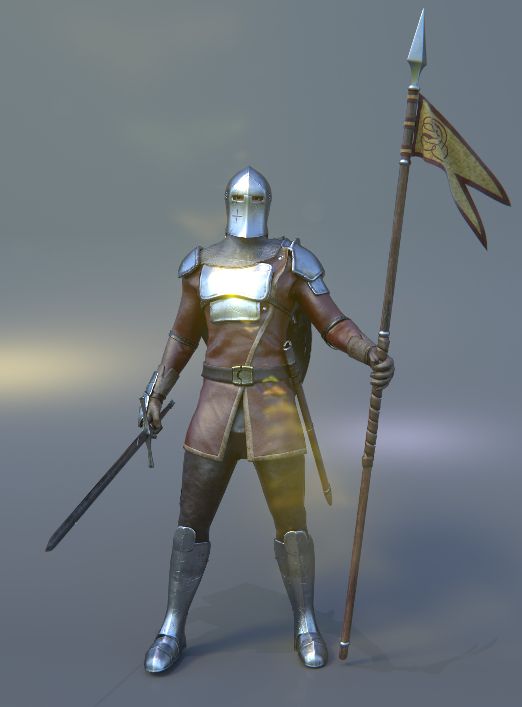 ArtStation - Guard 3D model