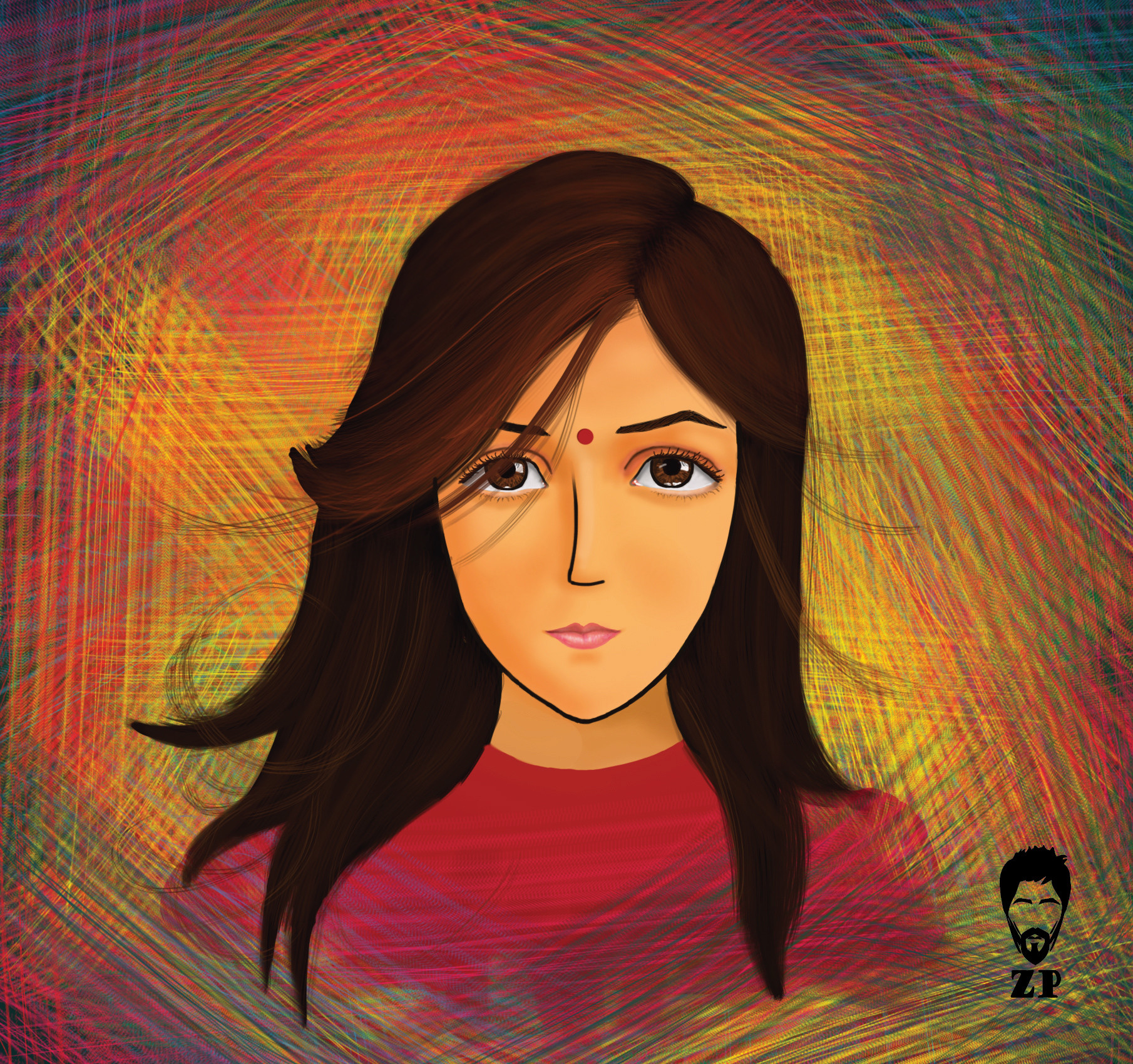 ArtStation - imaginary girl by ZiaPriom