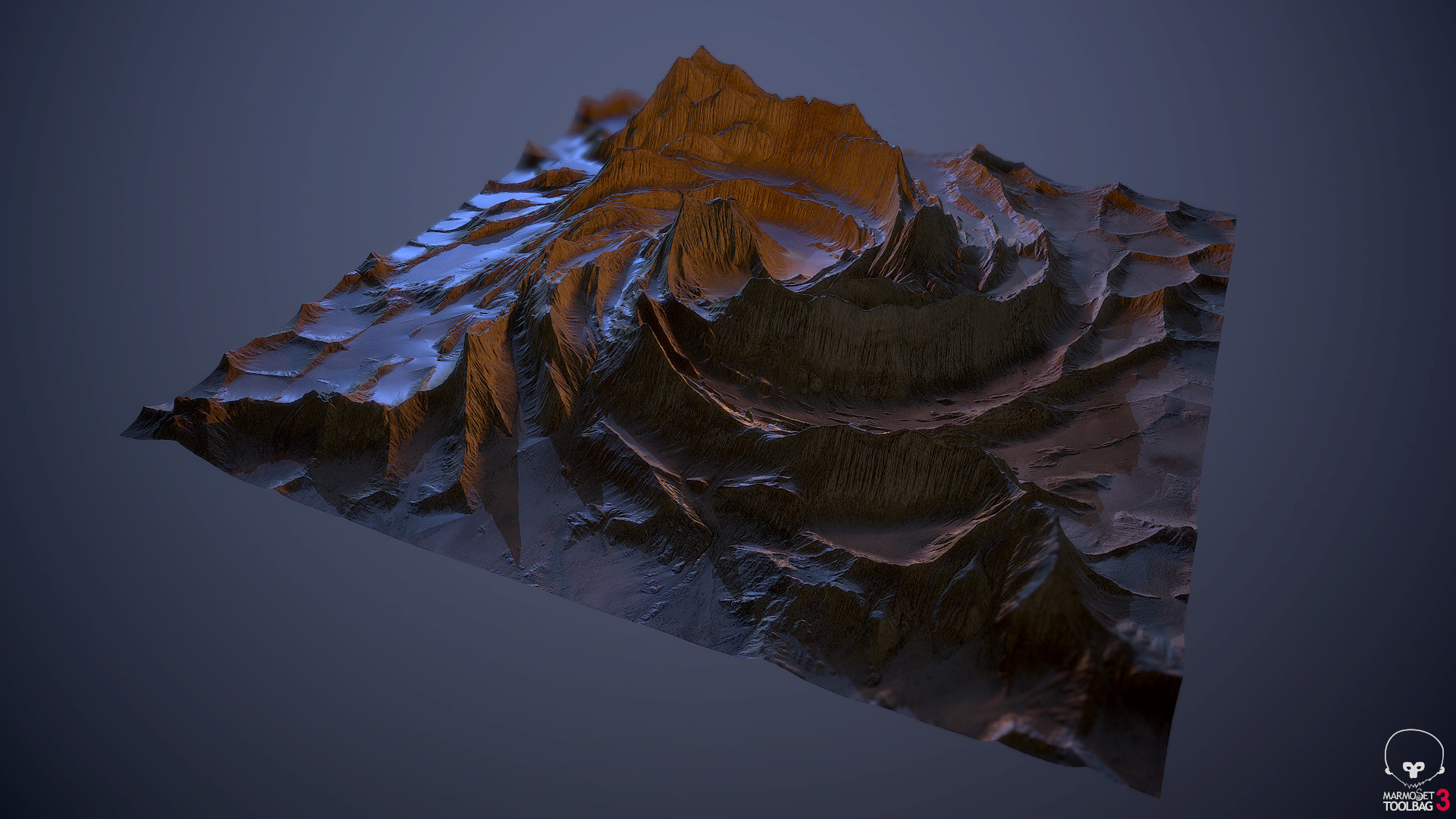 ArtStation - Worldmachine Evil Mountain