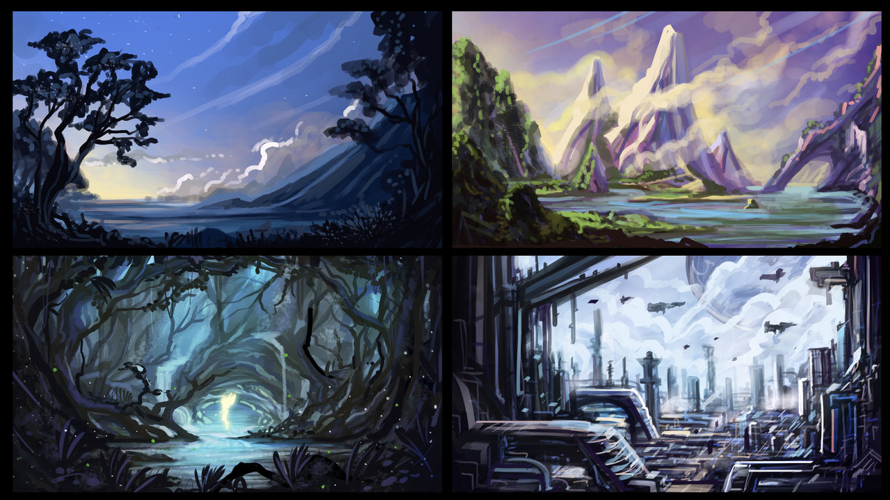 ArtStation - Speed Paintings