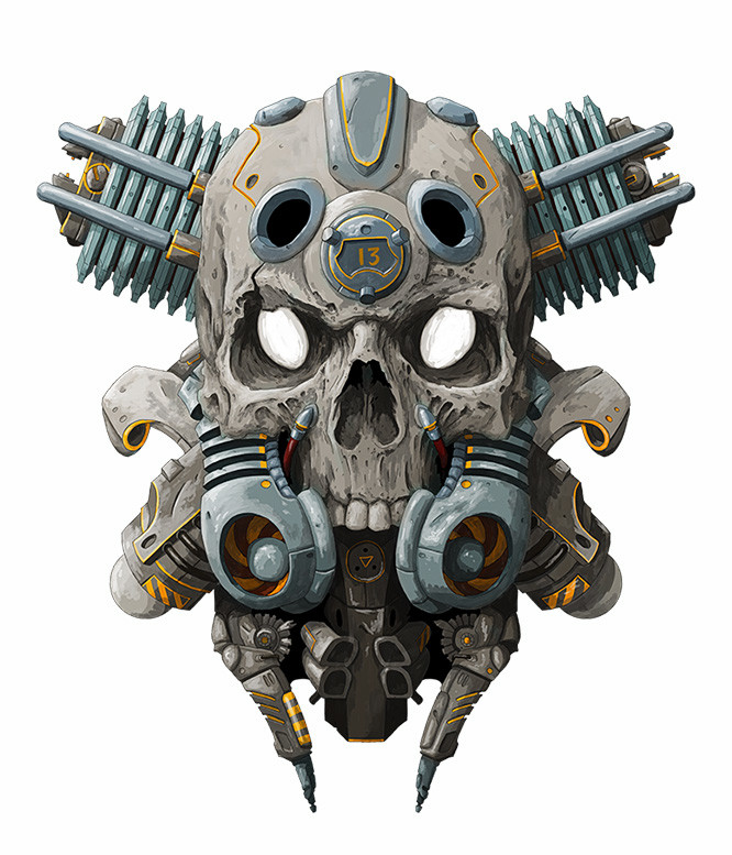 ArtStation - CyberSkull