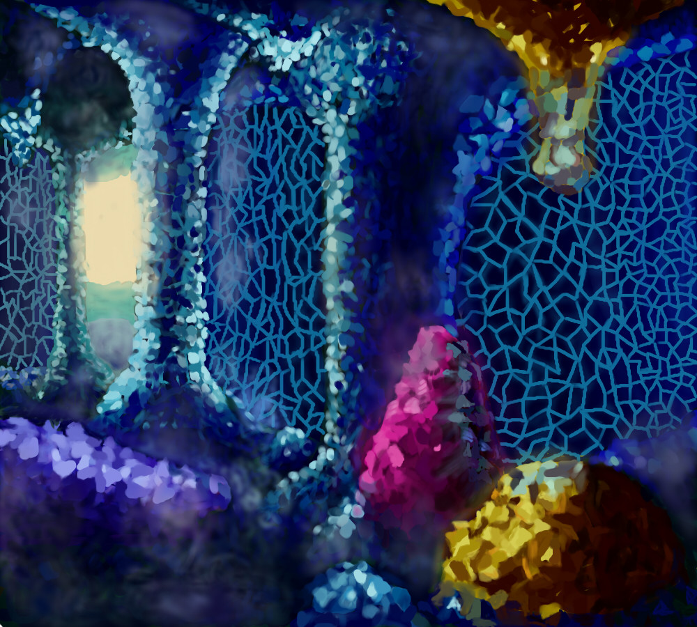 ArtStation - Crystal pit