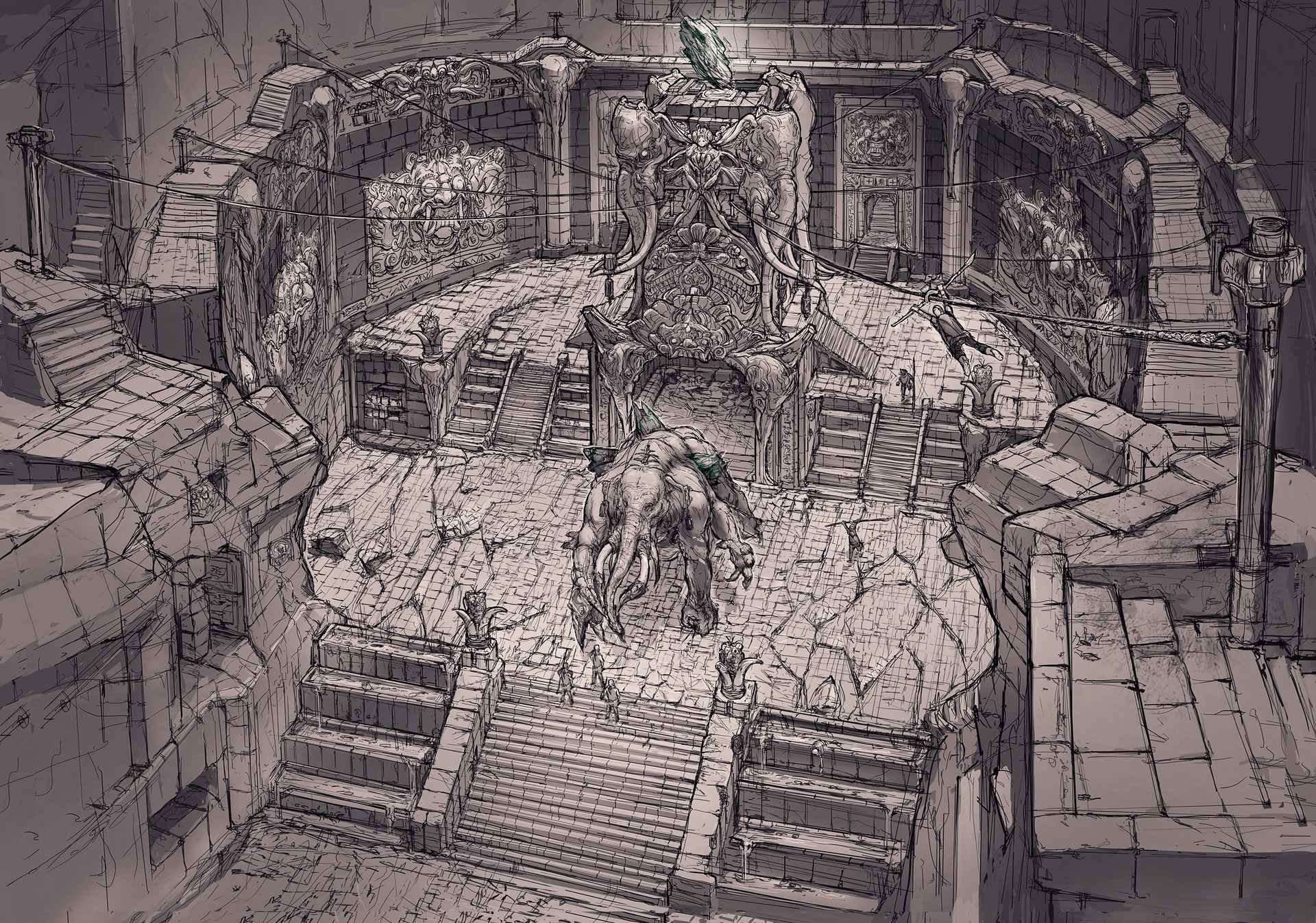 ArtStation - Boss fight