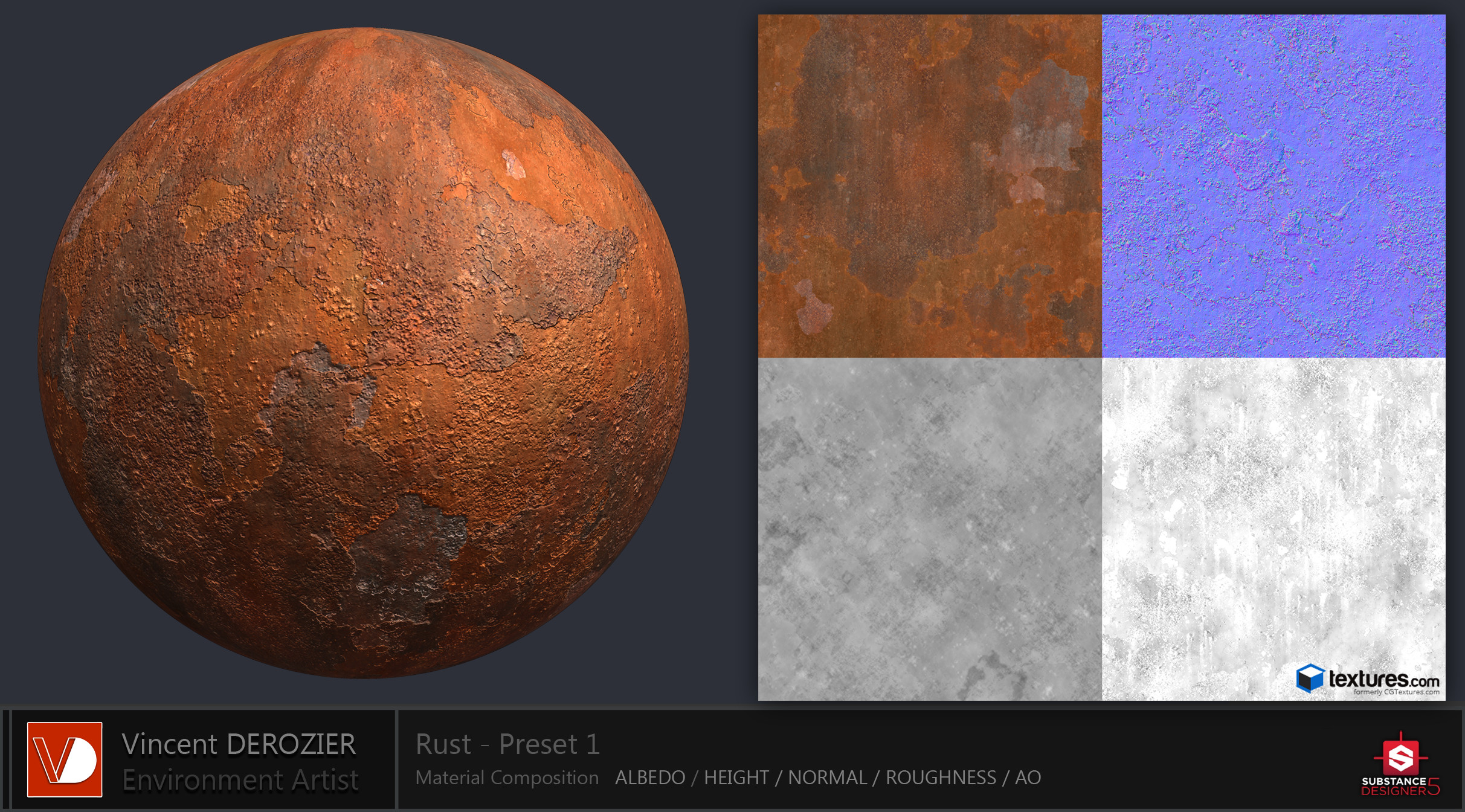 Vincent Dérozier - TEXTURES.COM BATCH 2016