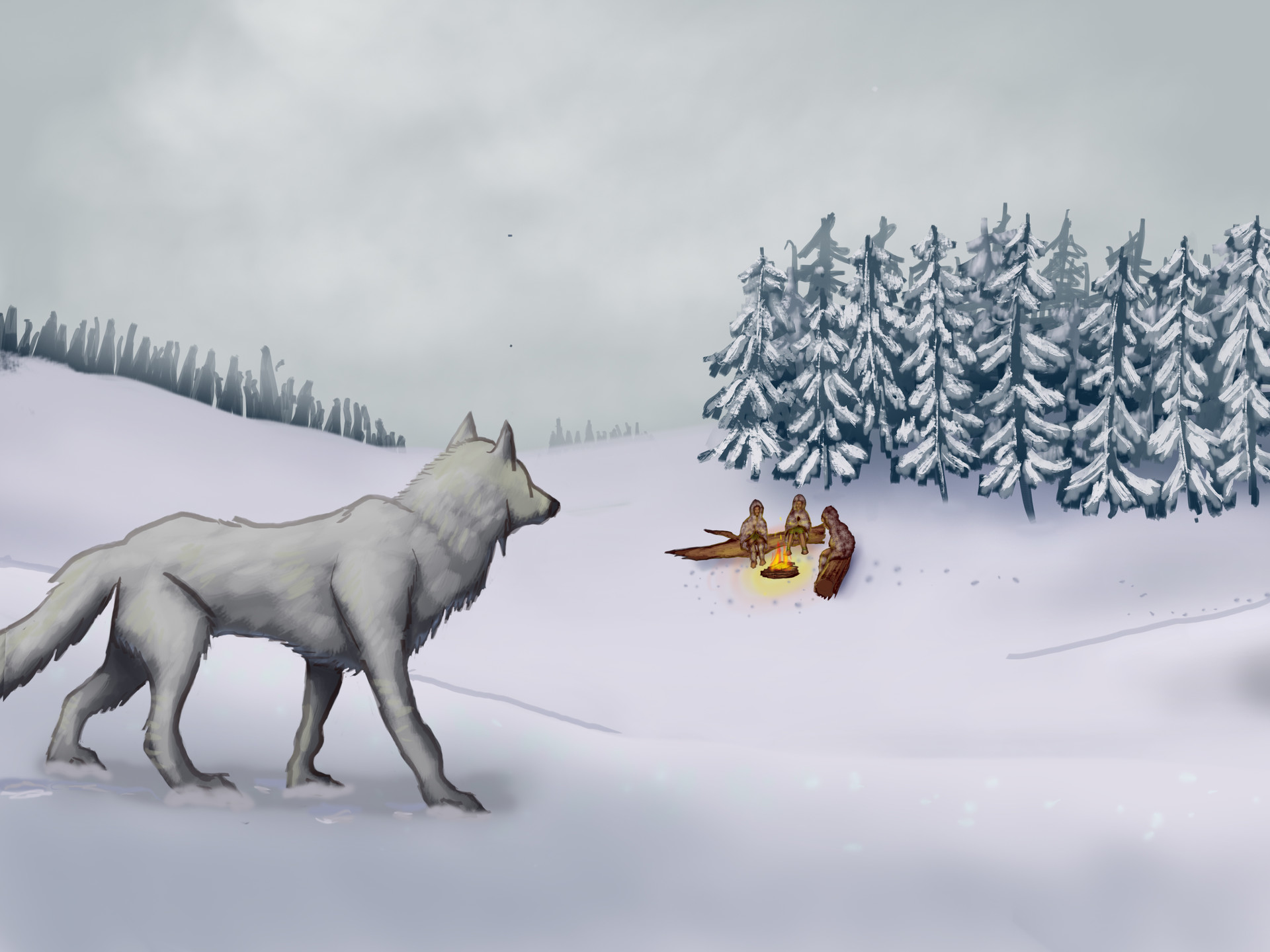 ArtStation - Chasing Fate- No Elves' Land