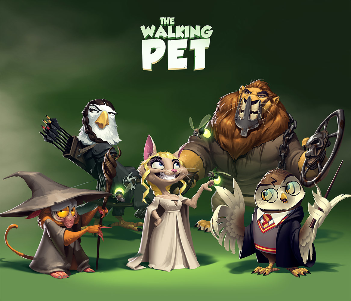 ArtStation - The Walking Pet - Fantasy Characters