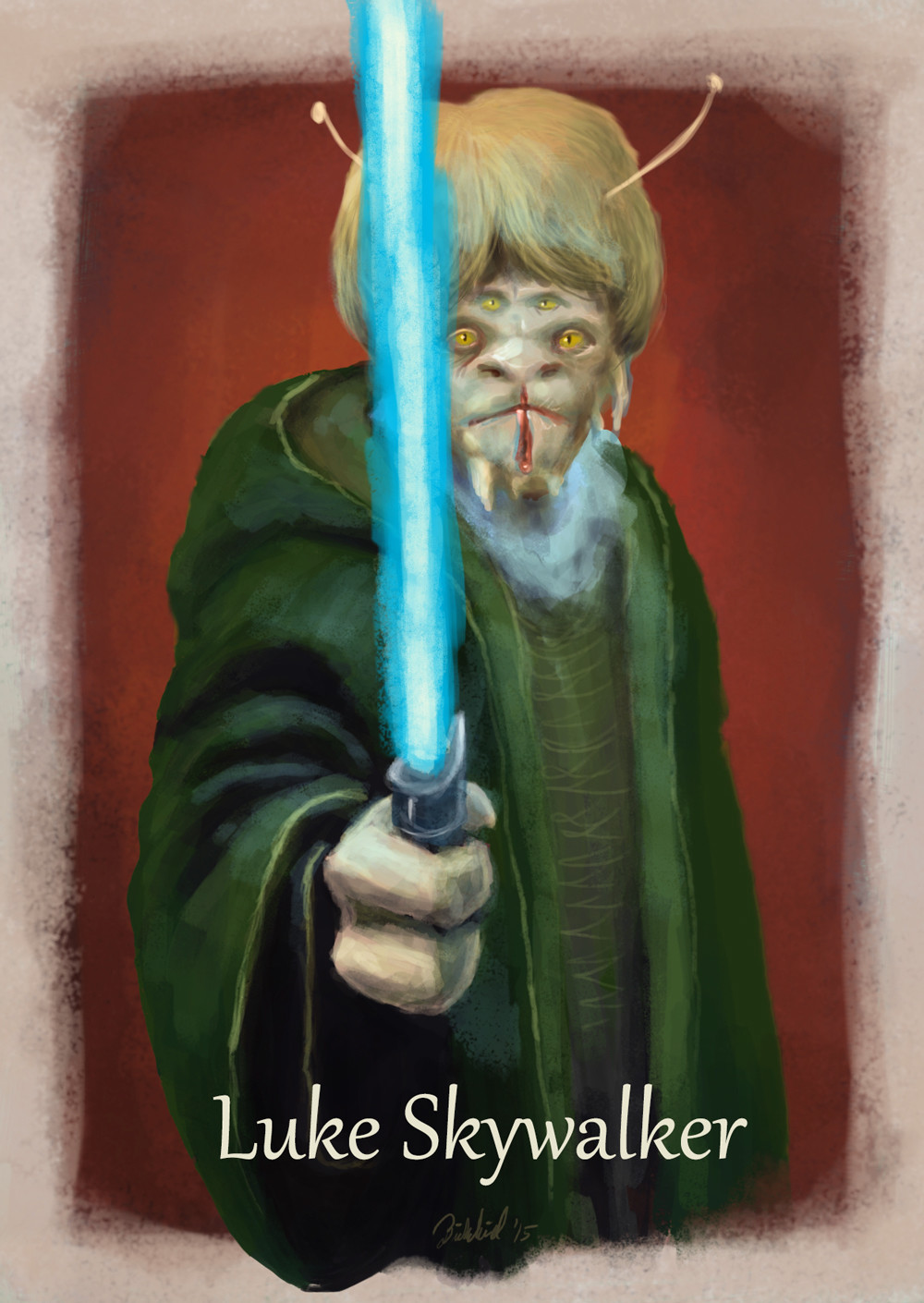 ArtStation - Luke Skywalker redesign