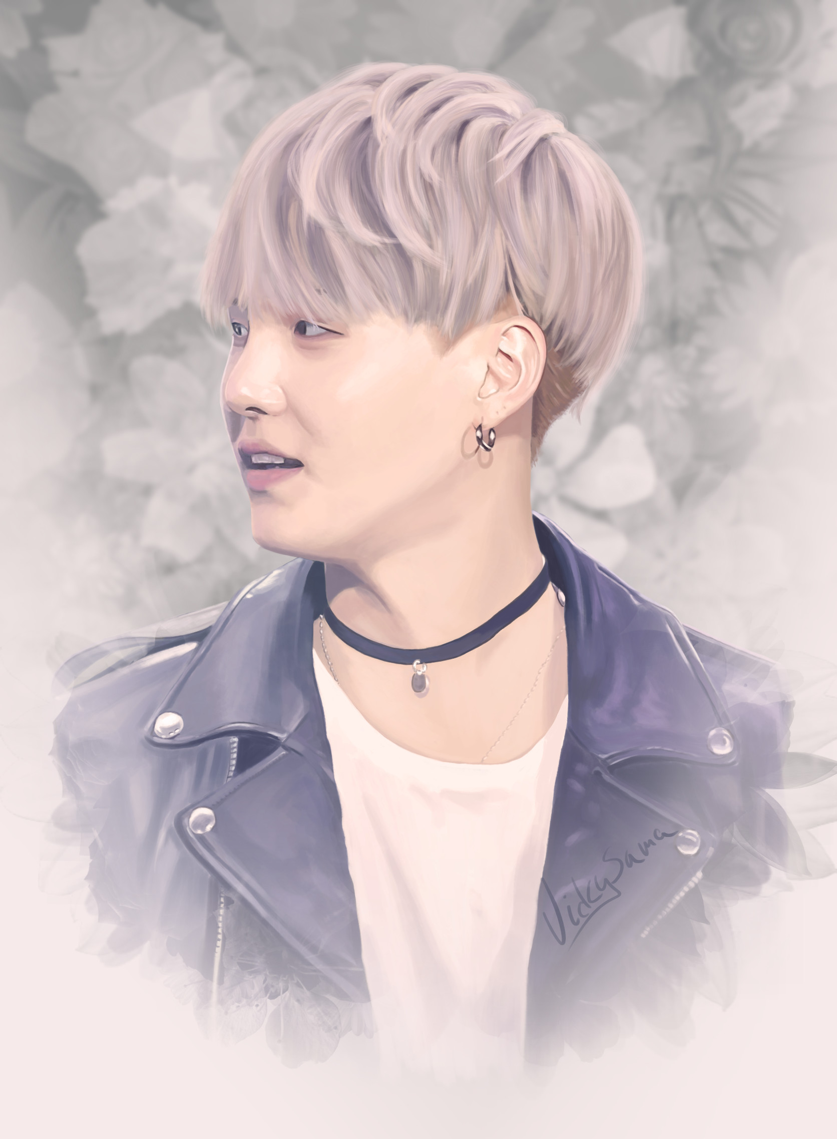 ArtStation - Suga from BTS digital art