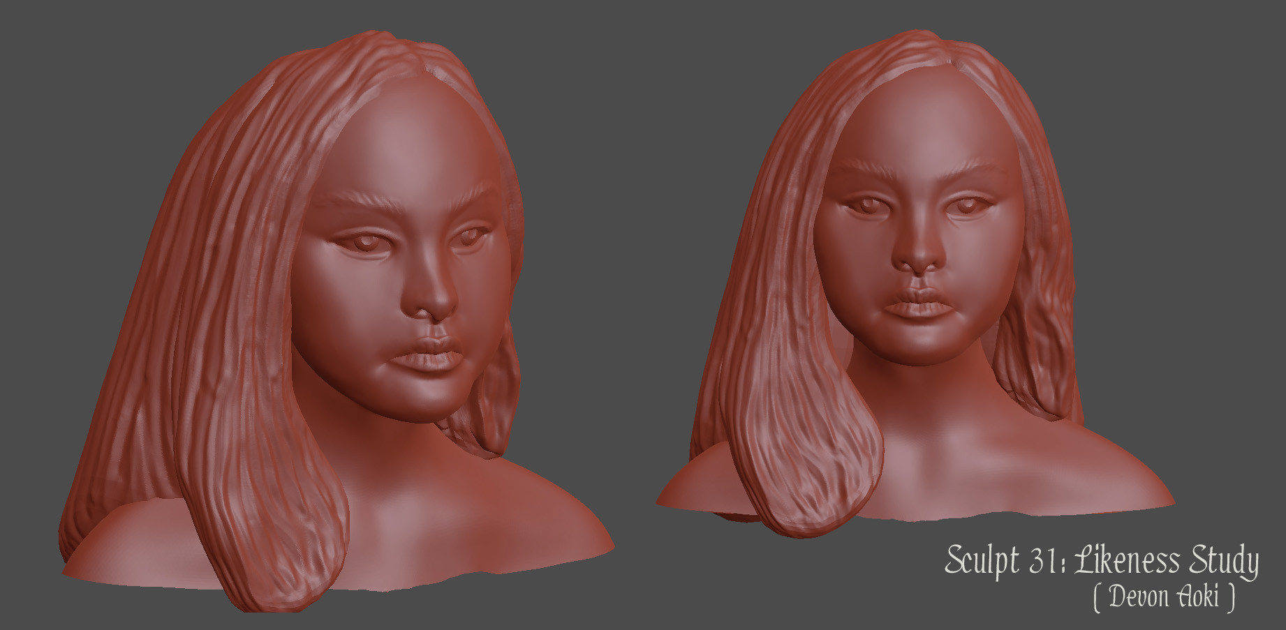 ArtStation - Sculpt 31- Likeness Study