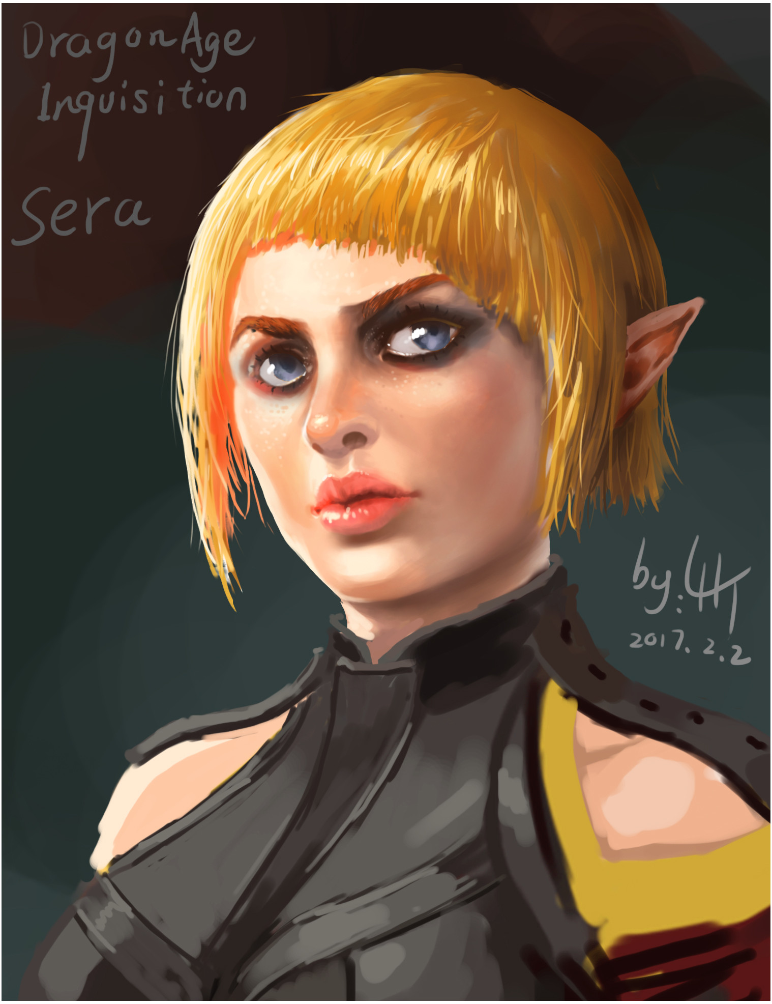 Dragon Age Inquisition Sera Concept Art