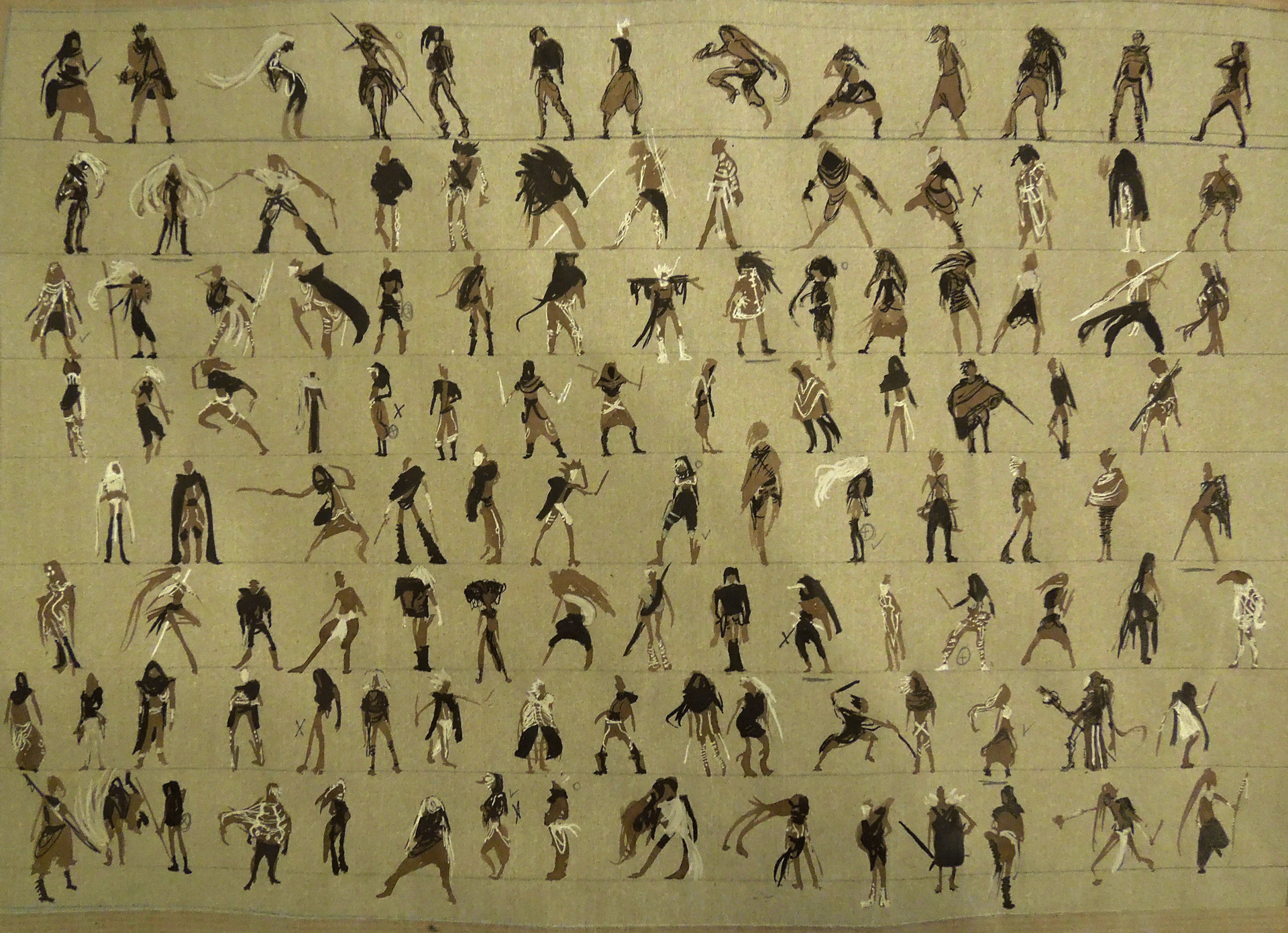 ArtStation - Character research