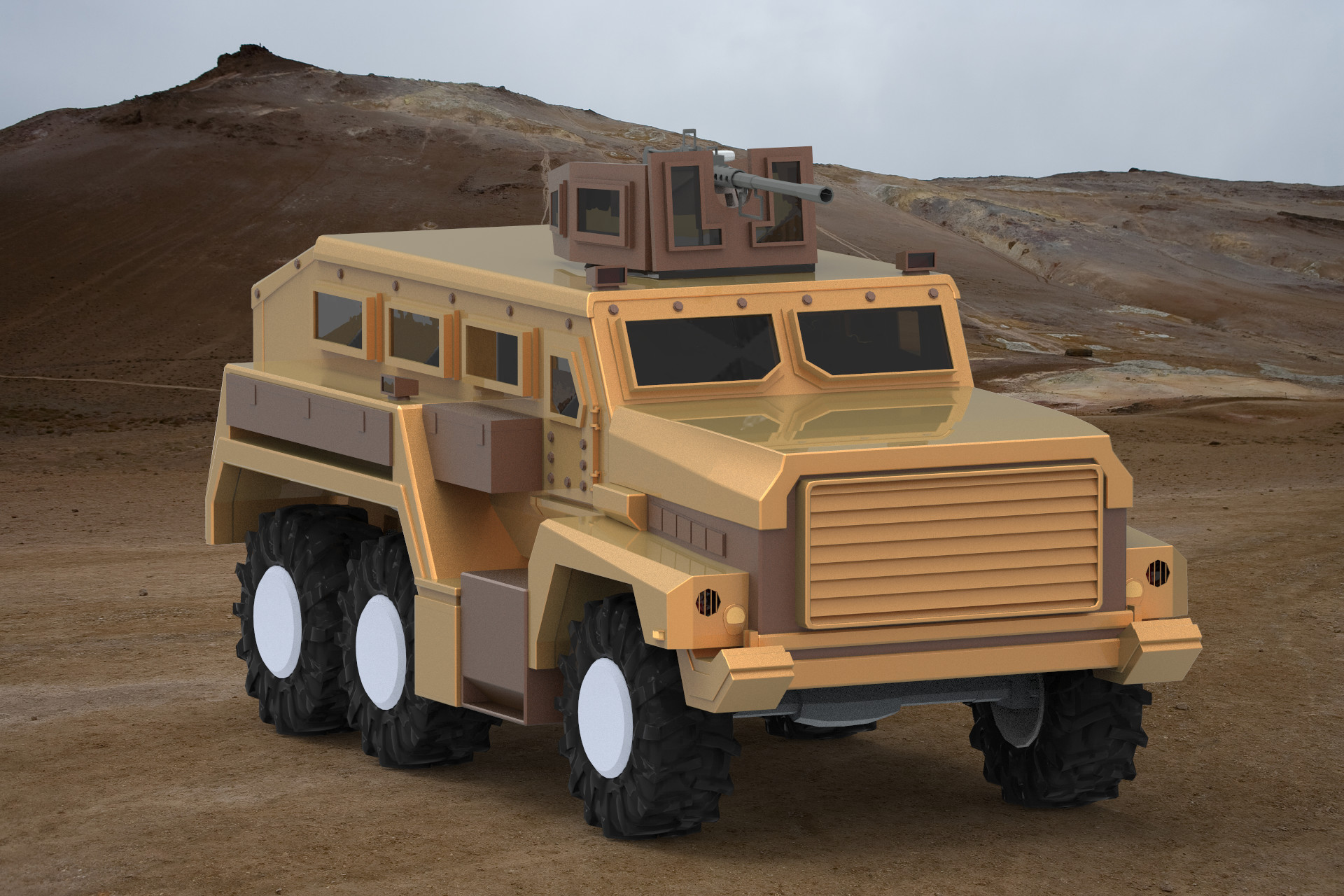 ArtStation - Military_Truck