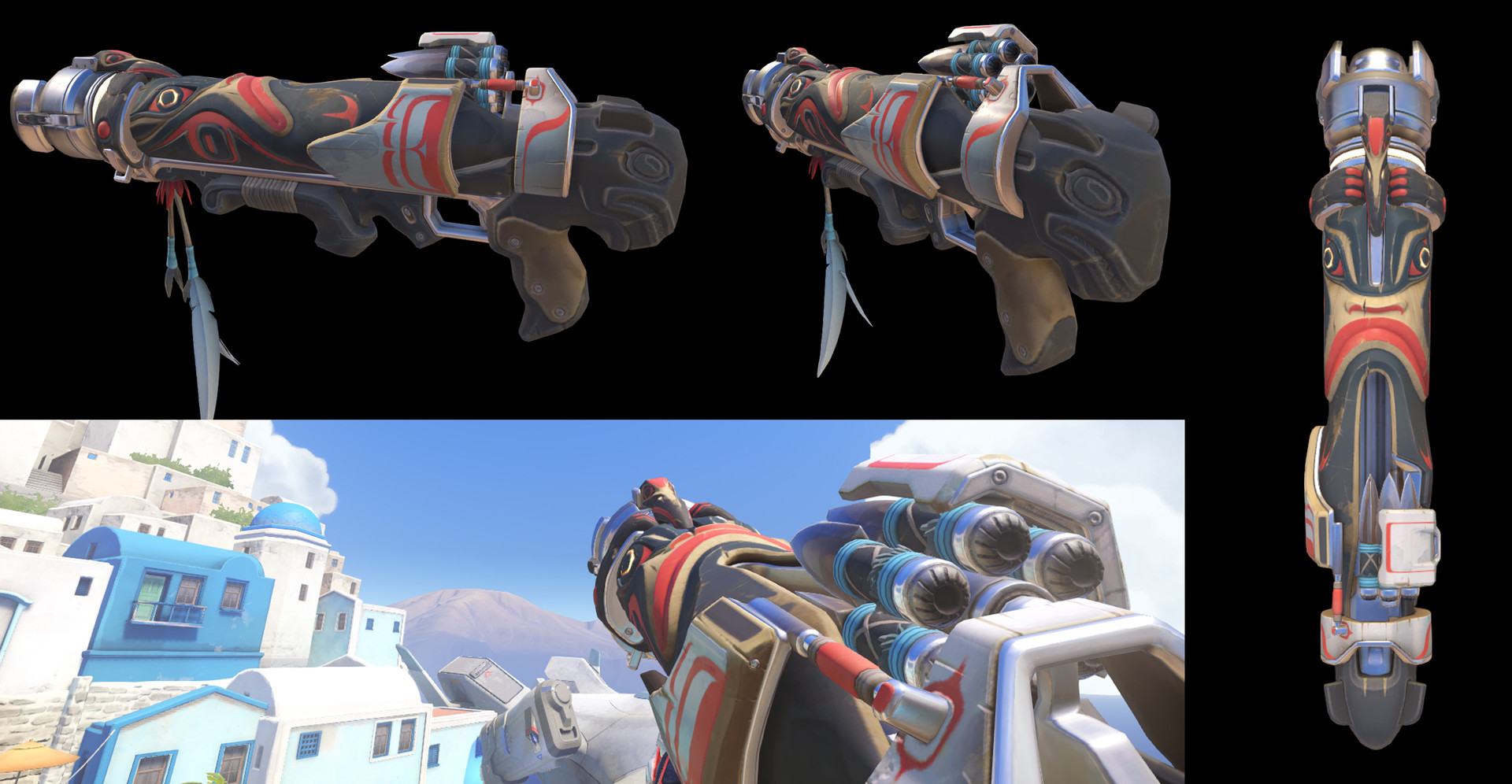 Niles Doubleday - Thunderbird Pharah's weapon