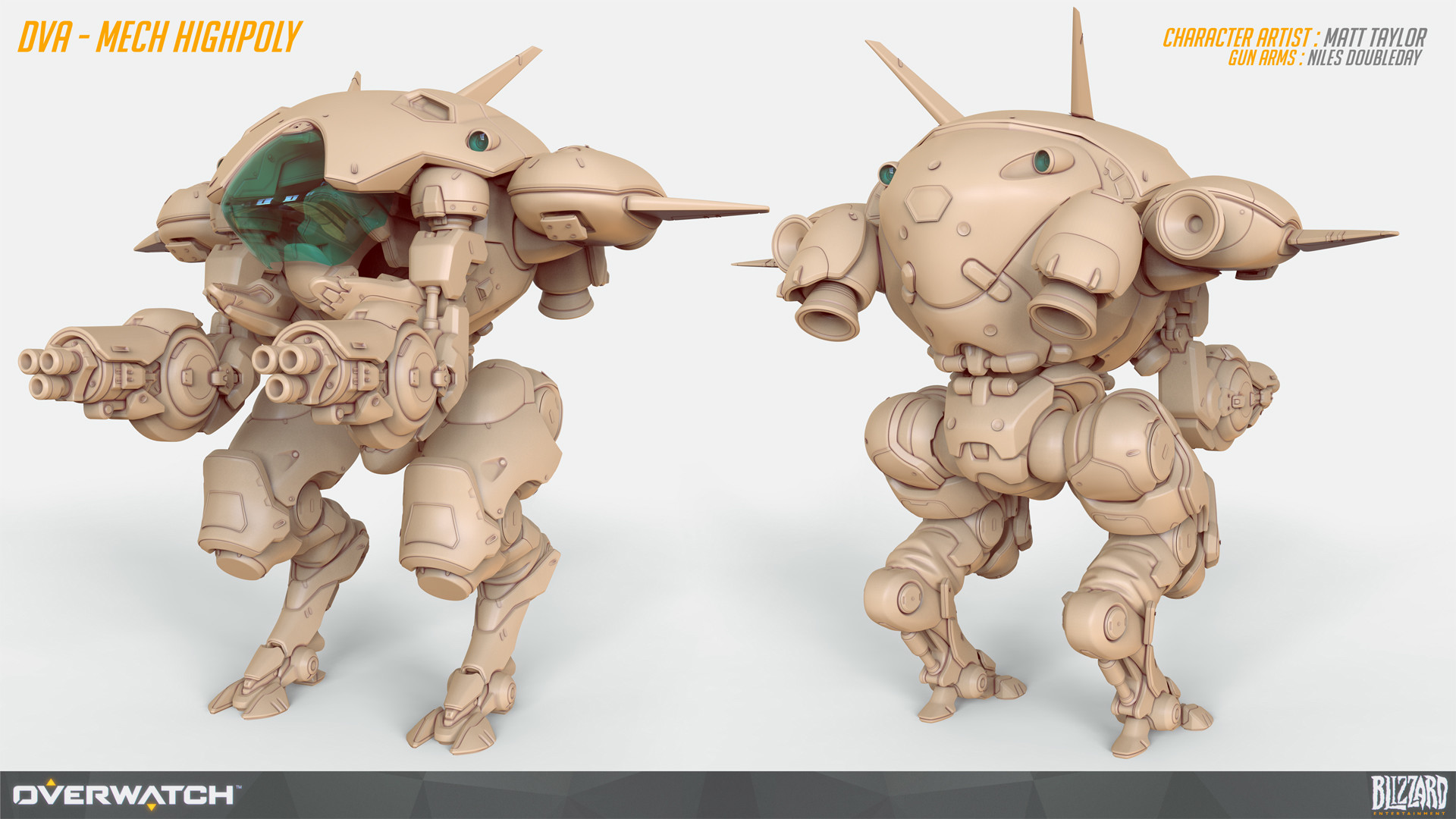 ArtStation - Overwatch - D.VA