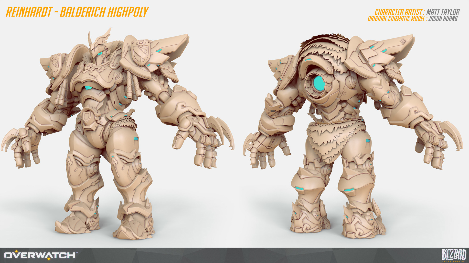 ArtStation - Overwatch - Reinhardt : Balderich