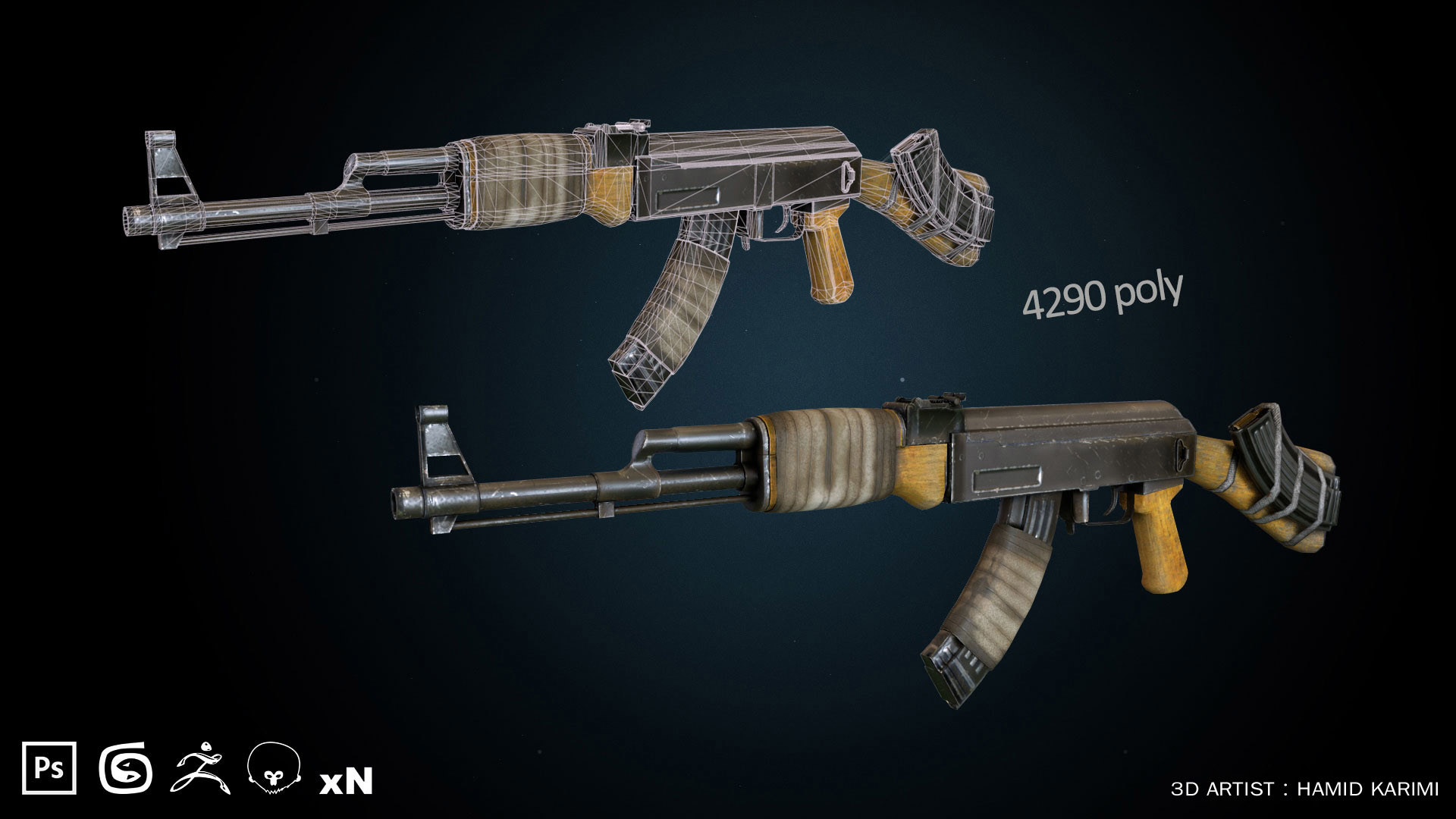 ArtStation - AK 47_Custom Made
