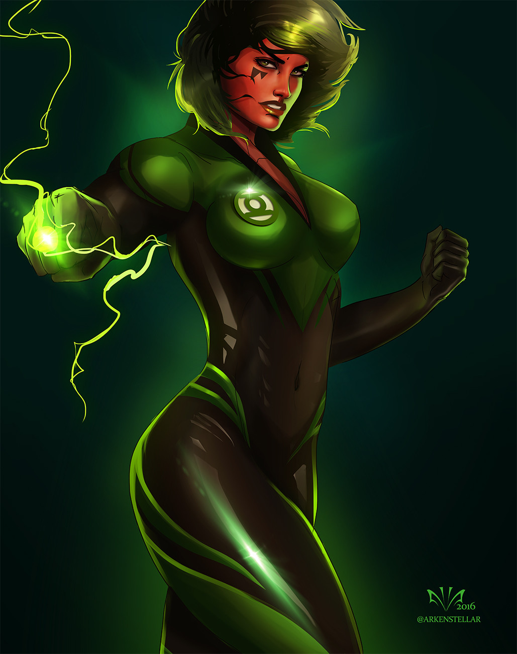 Natu Green Lantern