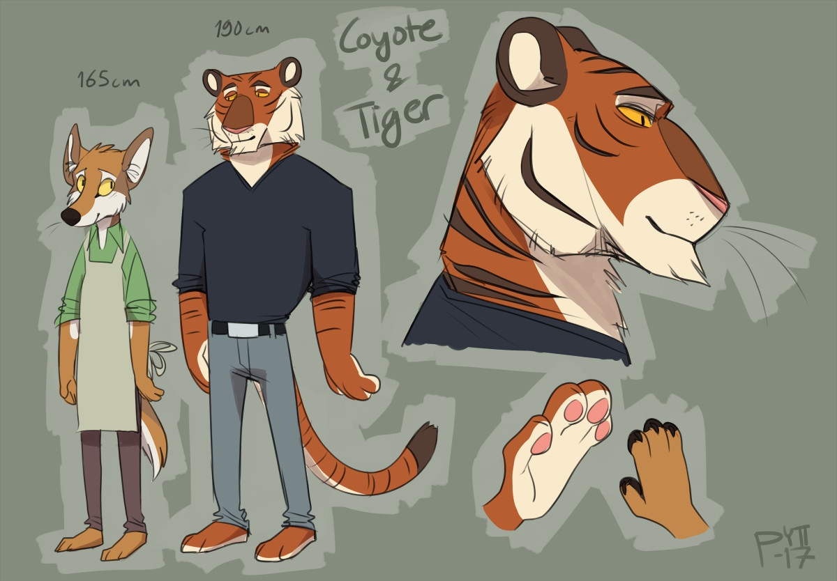 Zootopia Tiger Concept Art